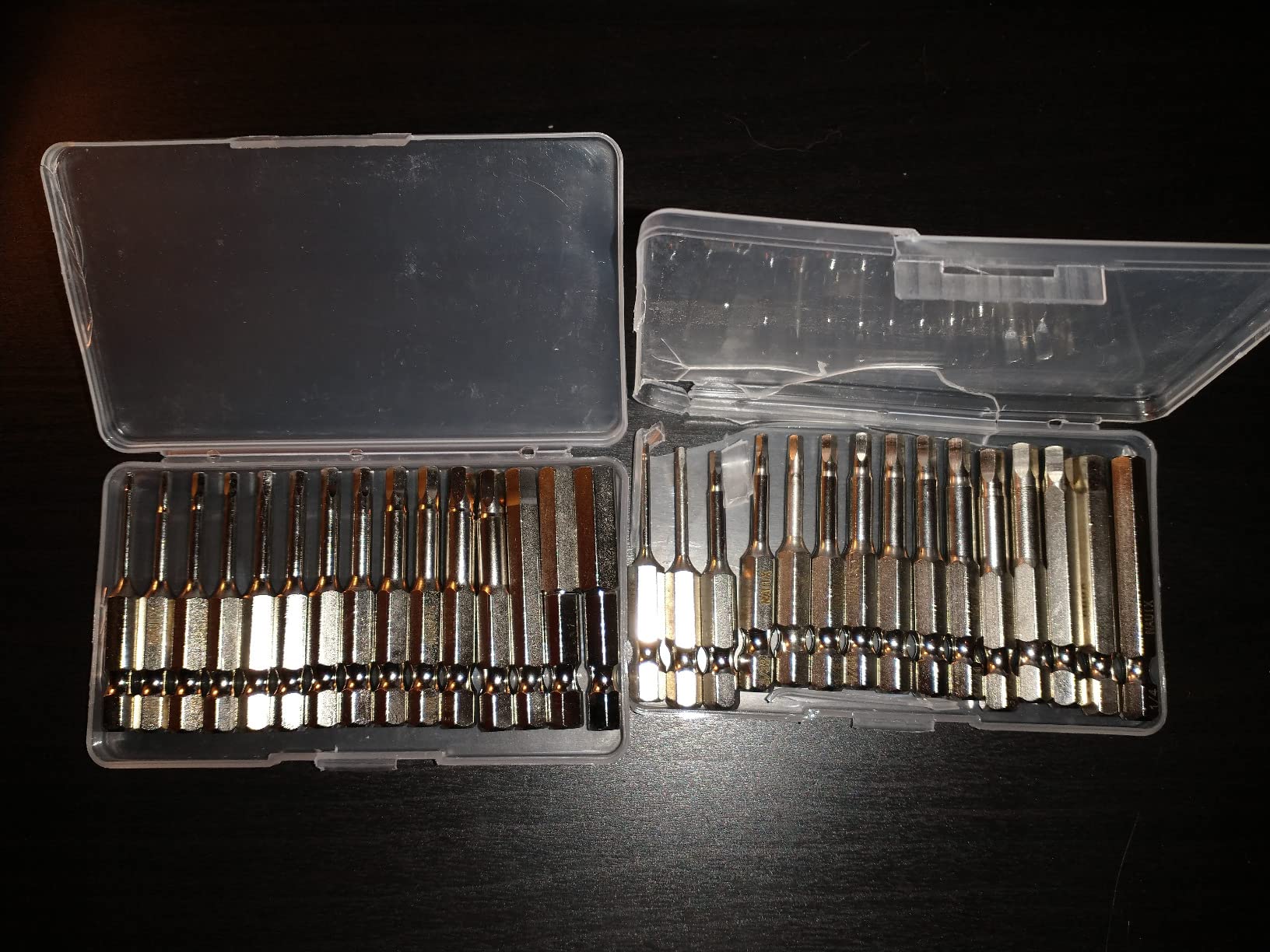 22 Piece Hex Head Allen Wrench Drill Bit Set, 1/4 Inch Hex Shank Metric ...