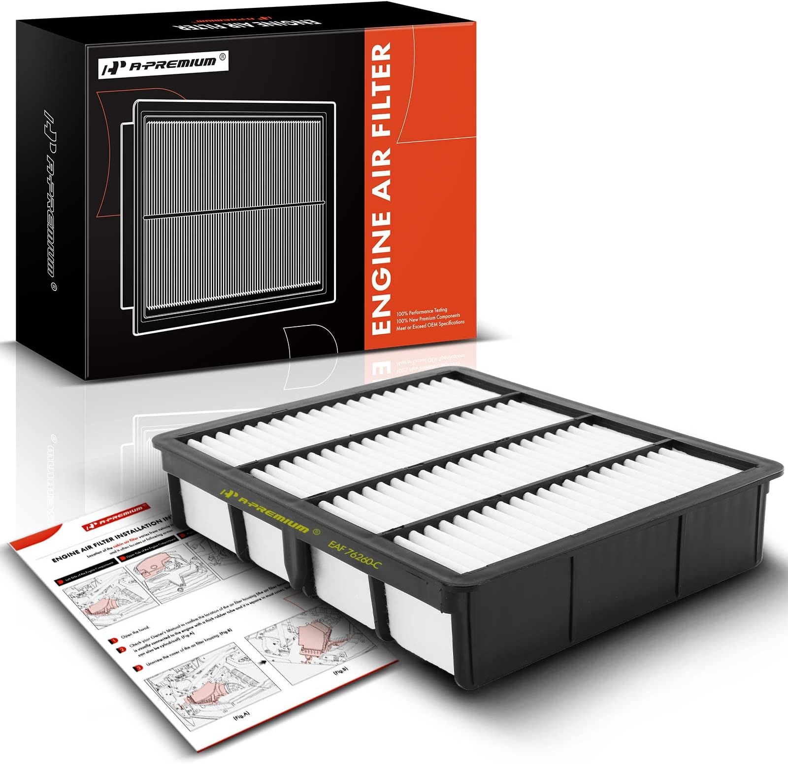 Amazon.com: ECOGARD XA6122 Premium Engine Air Filter Fits Toyota ...