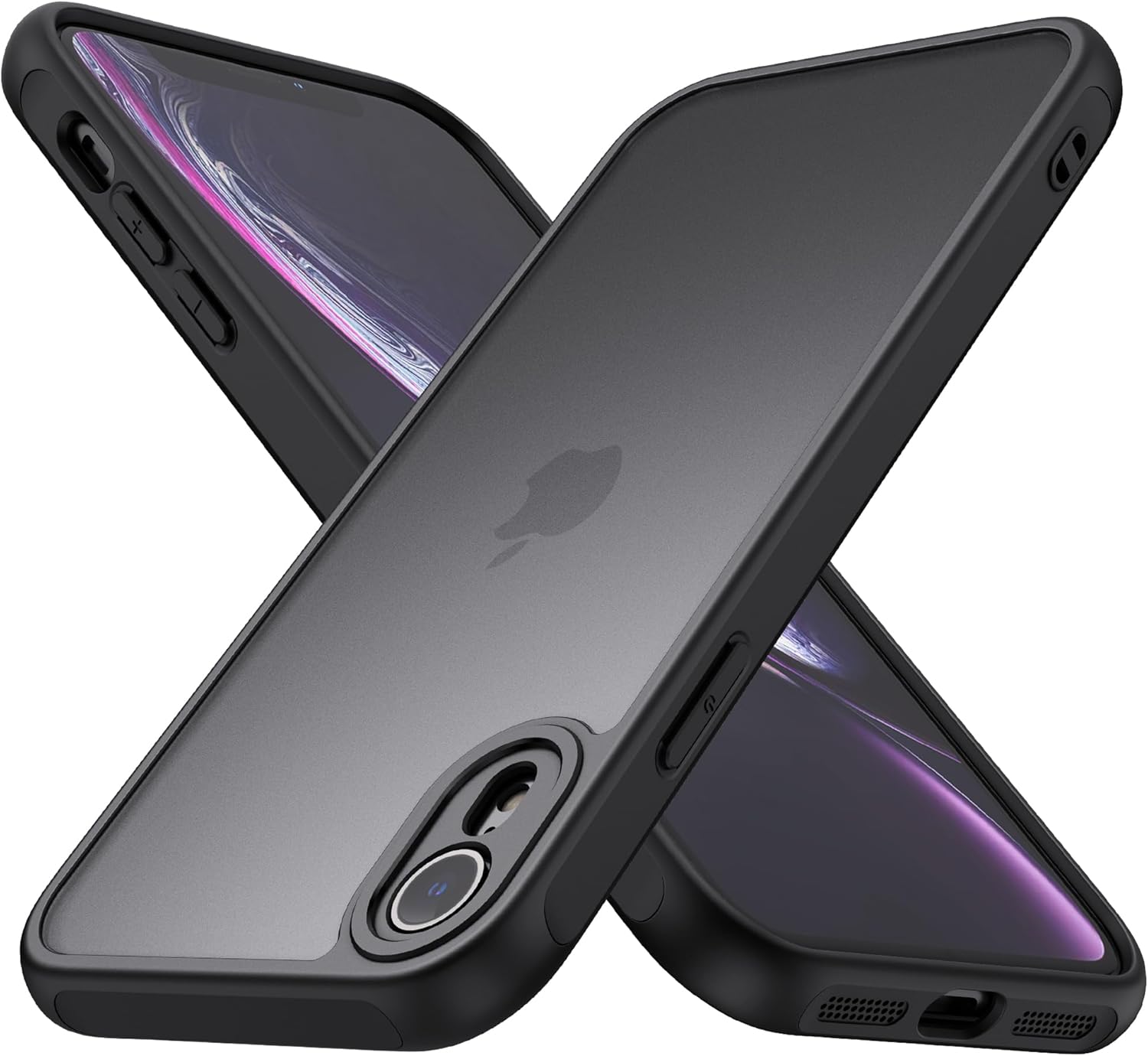Matte Case for iPhone XR Case 6.1-Inch, Shockproof Drop Protection Anti ...
