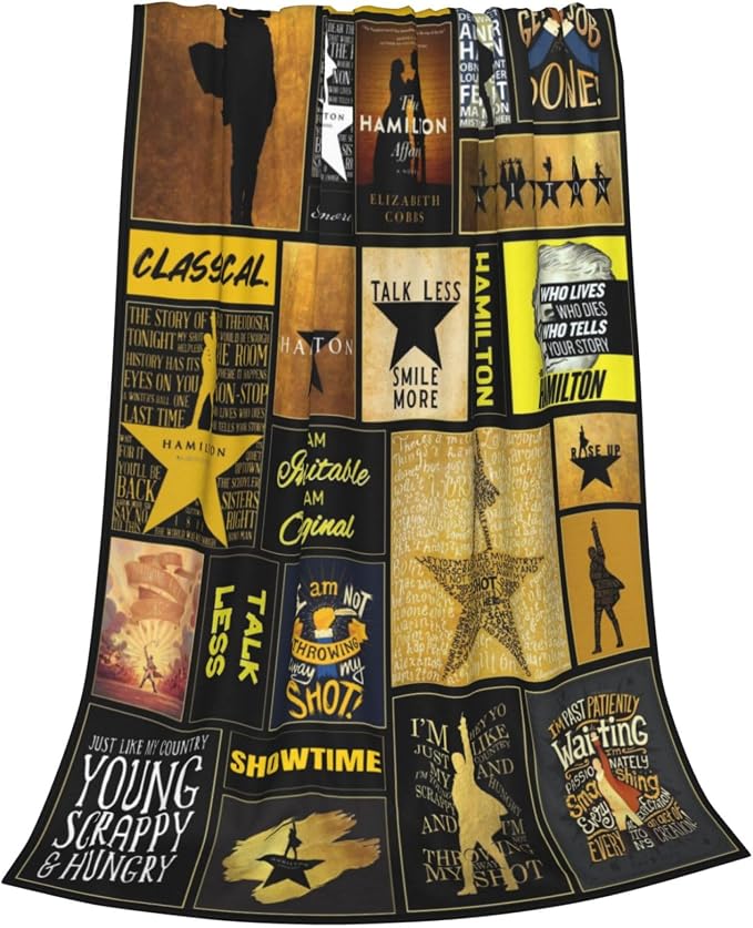 Amazon.com: Musical Plush Throw Blanket - Warm, Ultra Soft Flannel ...