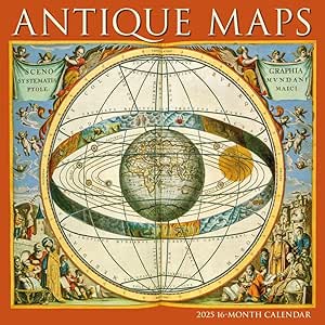 Amazon.com: Calendar Ink, Antique Maps 2025 Wall Calendar : Office Products