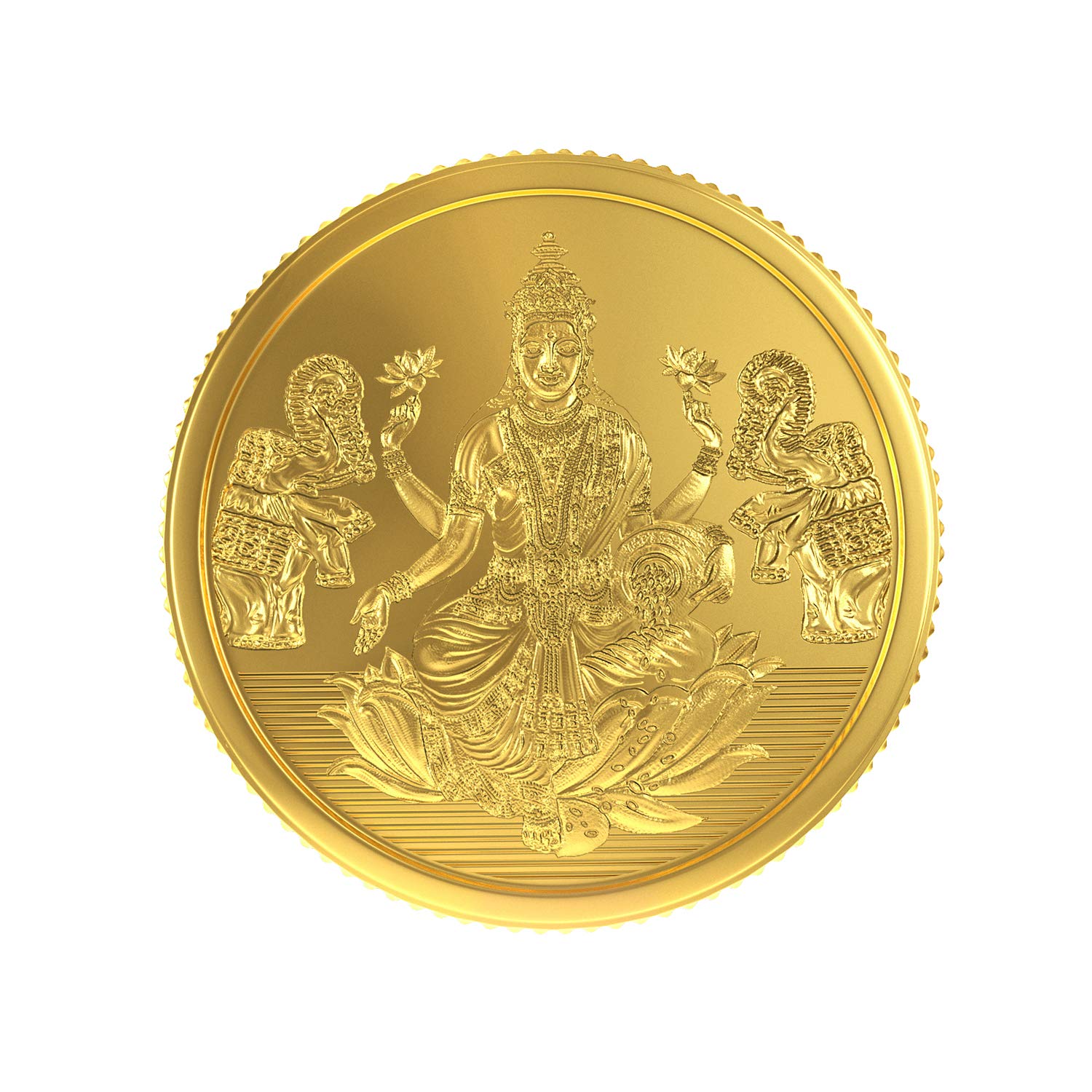 Joyalukkas 22k 916 4 Gm Yellow Gold Precious Coin Lord | Desertcart INDIA