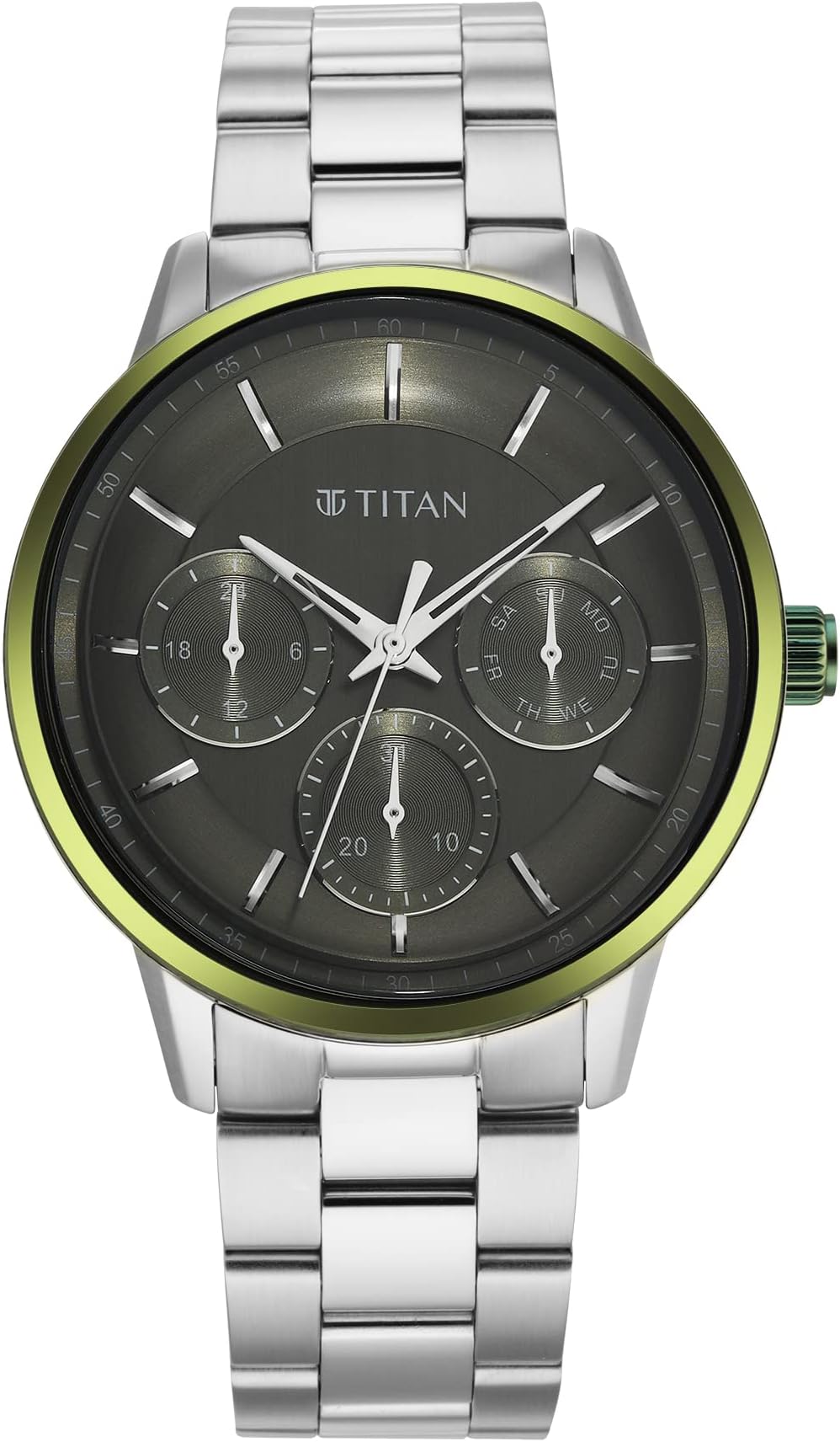 Titan Octane Chronograph Black Dial Men's Watch -90048KM03 / 90048KM03 ...