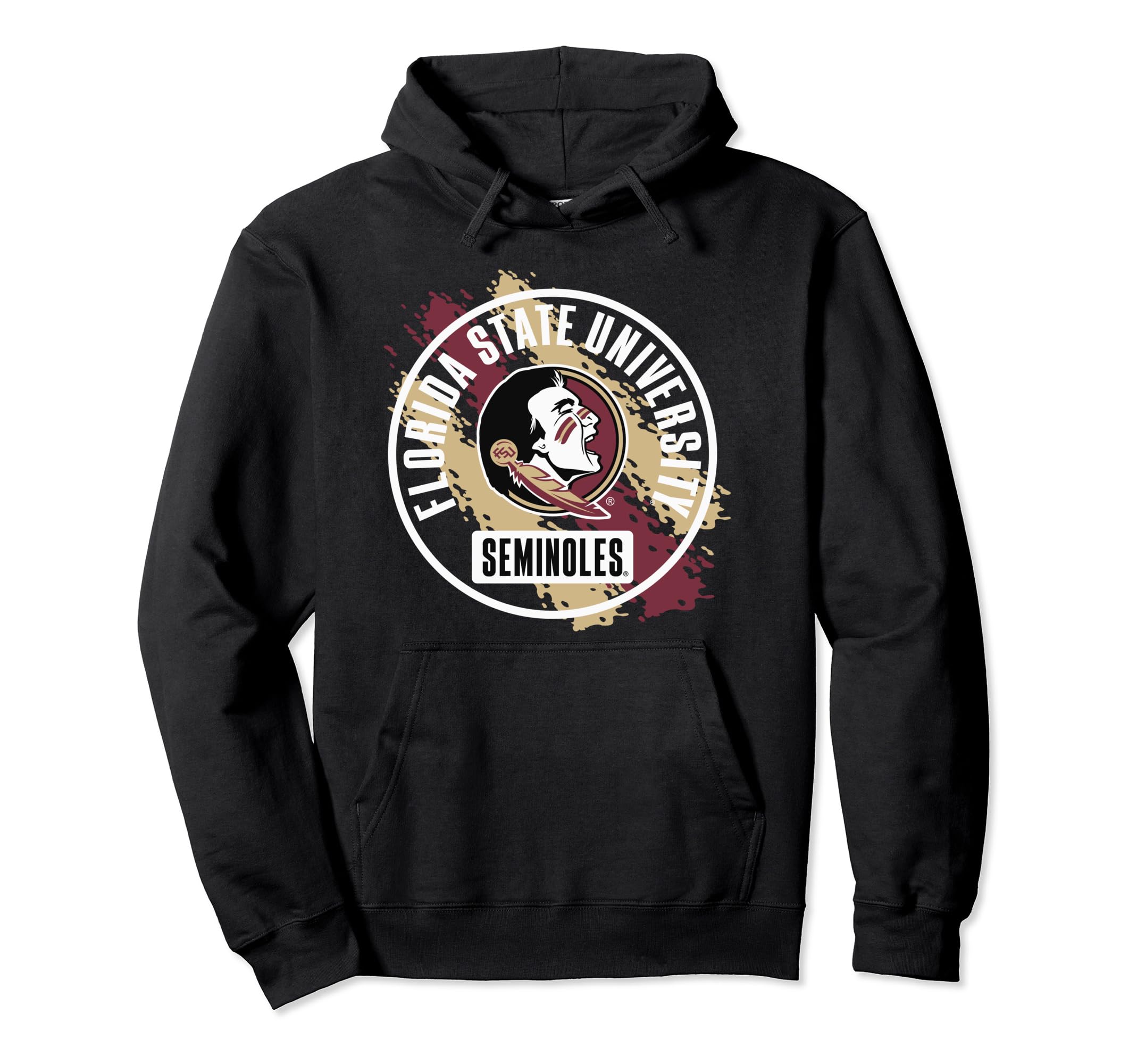 Amazon.com : Florida State Seminoles Retro Paint Black Licensed ...