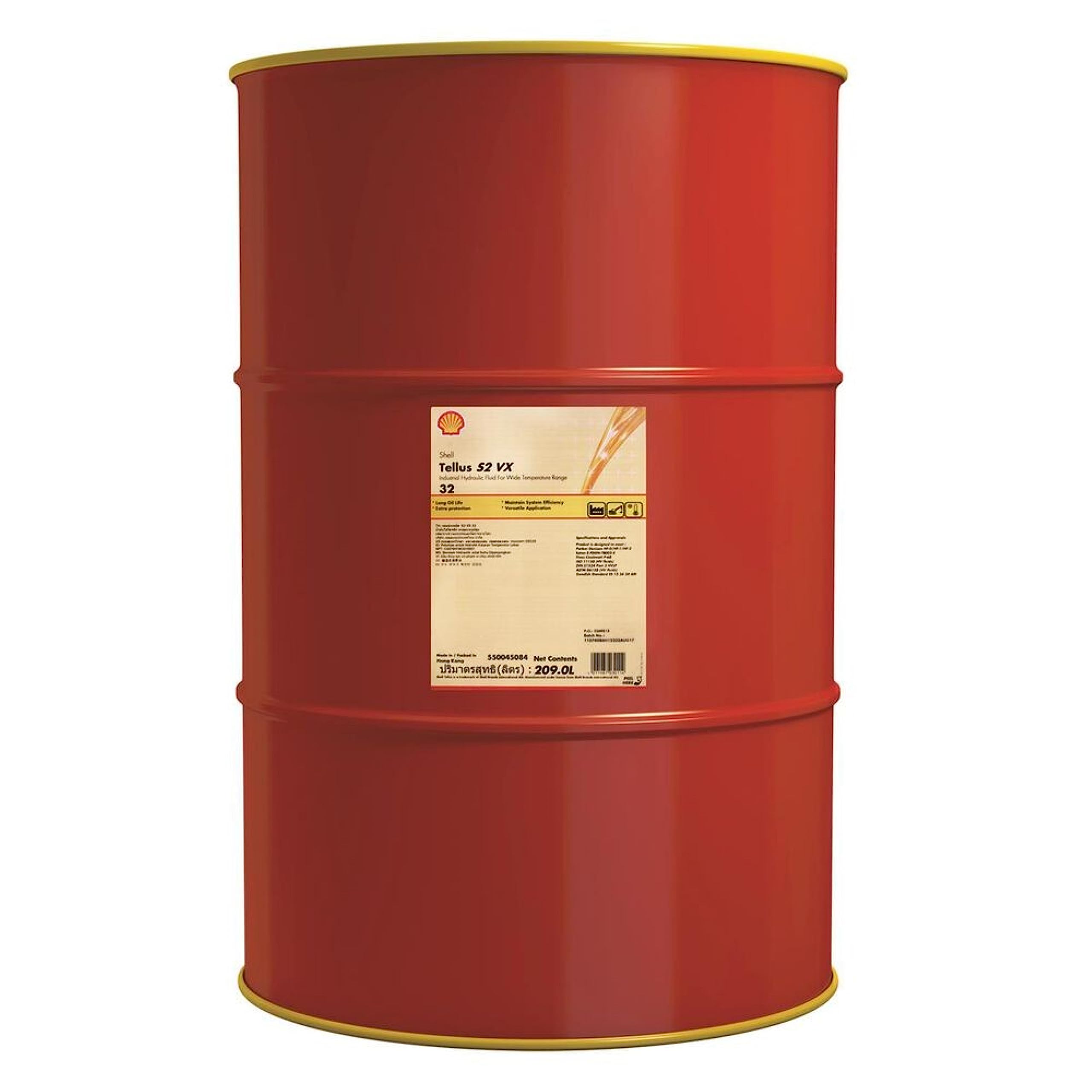 Shell Tellus S2 VX 32 Hydraulic Oil, 209 Litre : Amazon.com.au: Automotive