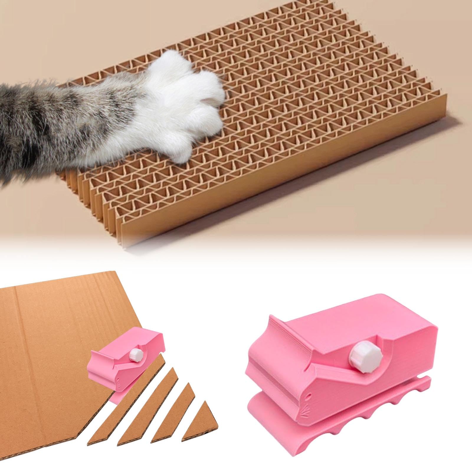 Cat Scratcher Cutter Cardboard Cutter For Cat Scratchers - 3D Printed ...