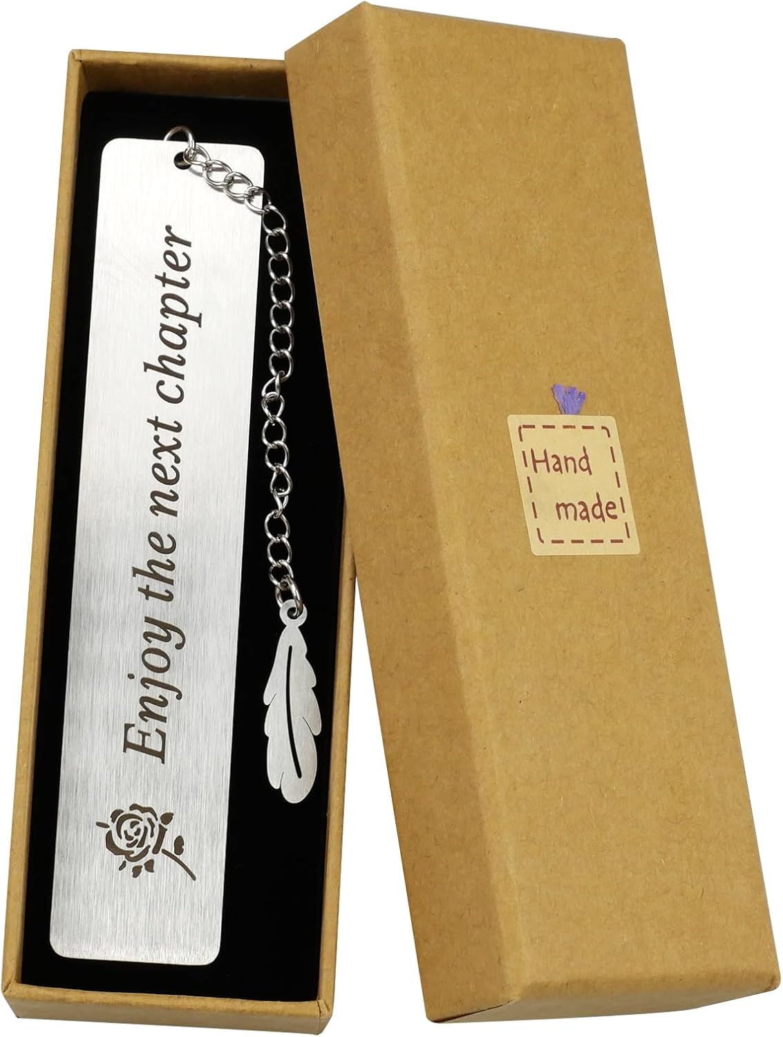 YapitHome Bookmark, Stainless Steel, Metal Bookmarks for Women,Man ...