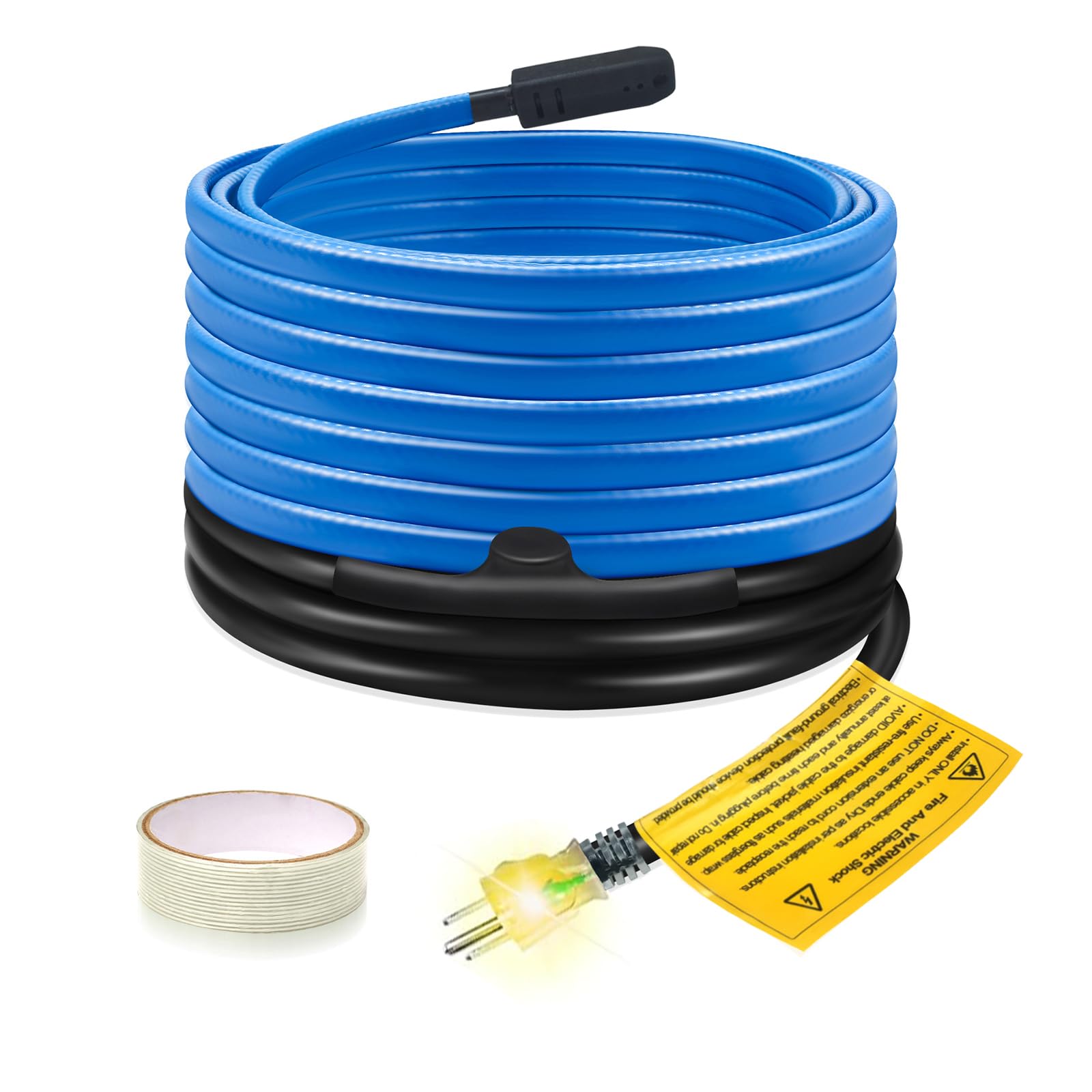 Snapklik.com : Self-Regulating Pipe Heating Cable For Pipe Frost ...