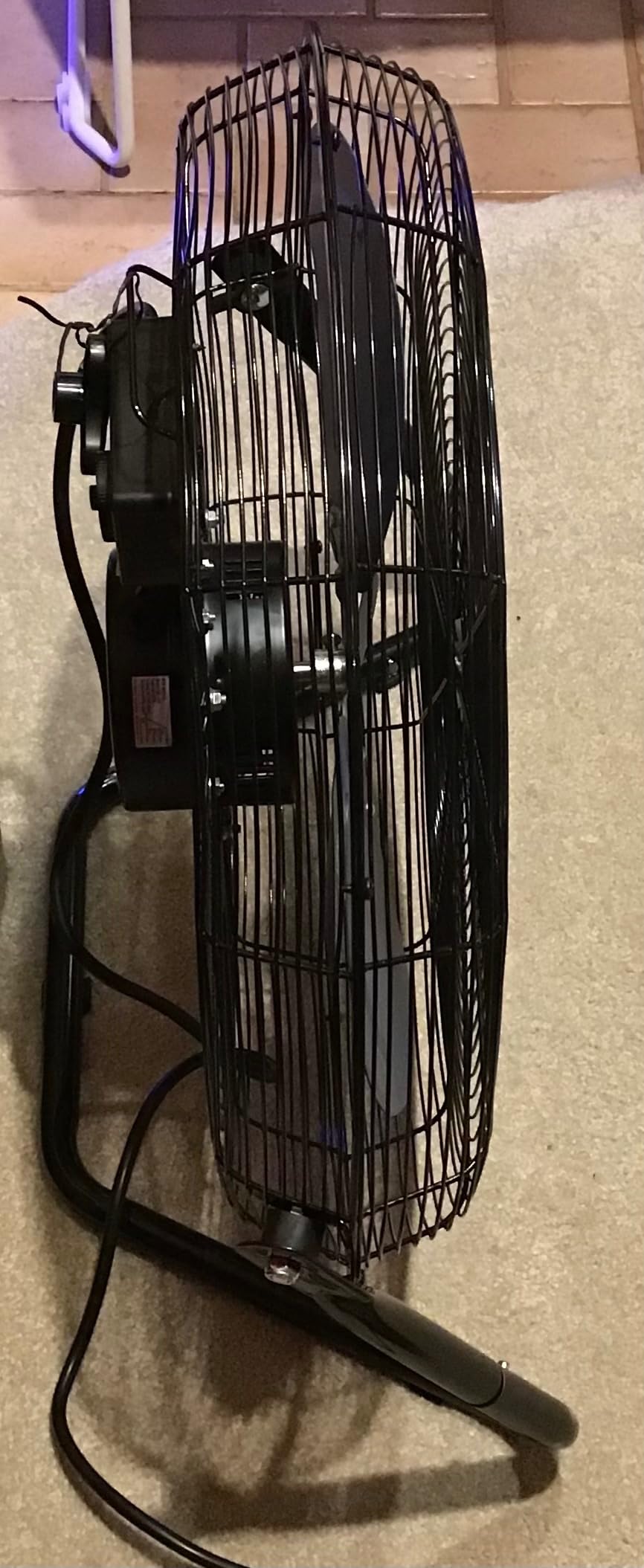 Amazon.com: TEMPWARE 20 Inch High Velocity Industrial Floor Fan, 3 ...