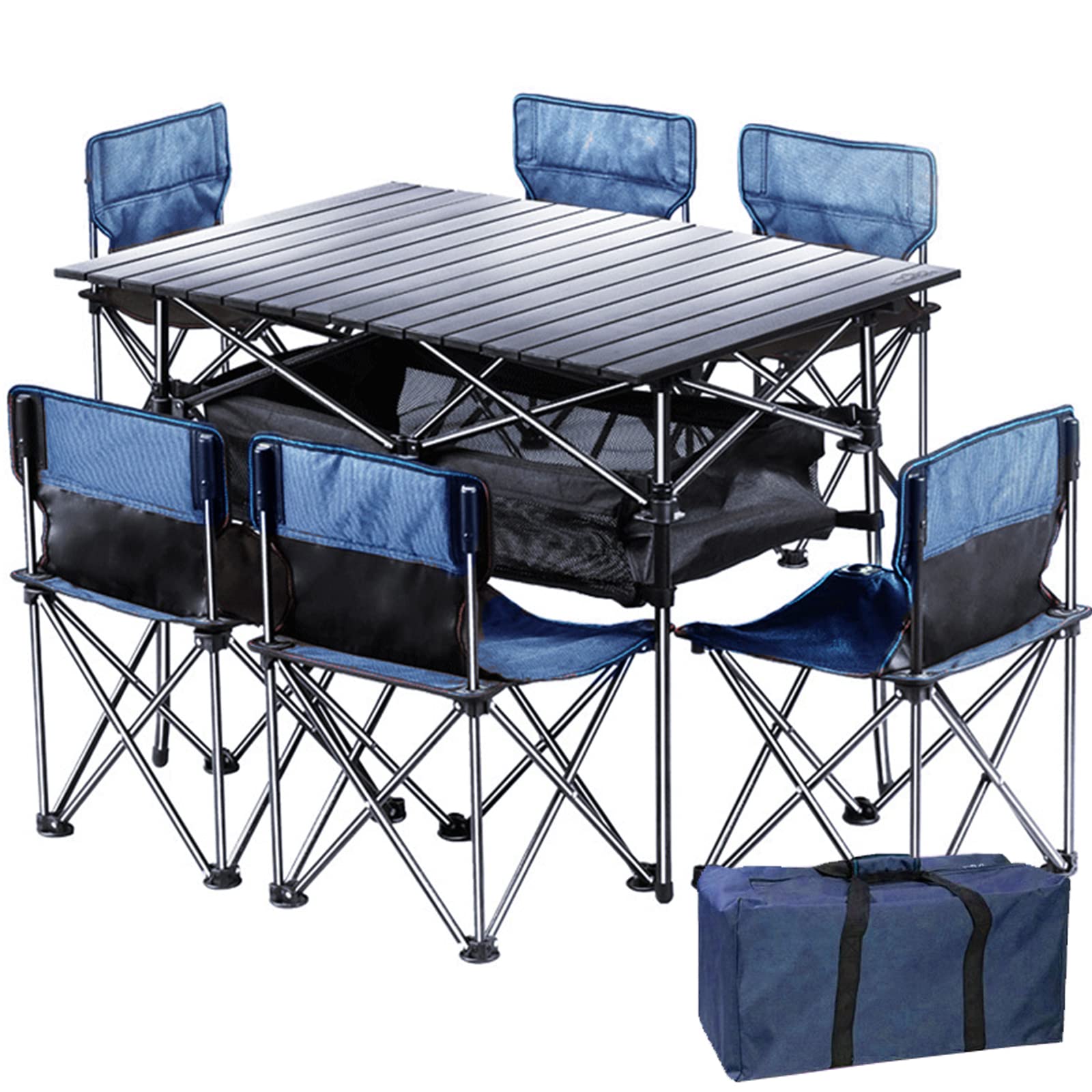 BotaBay Folding Camping Table, Portable Lightweight Picnic Table for ...