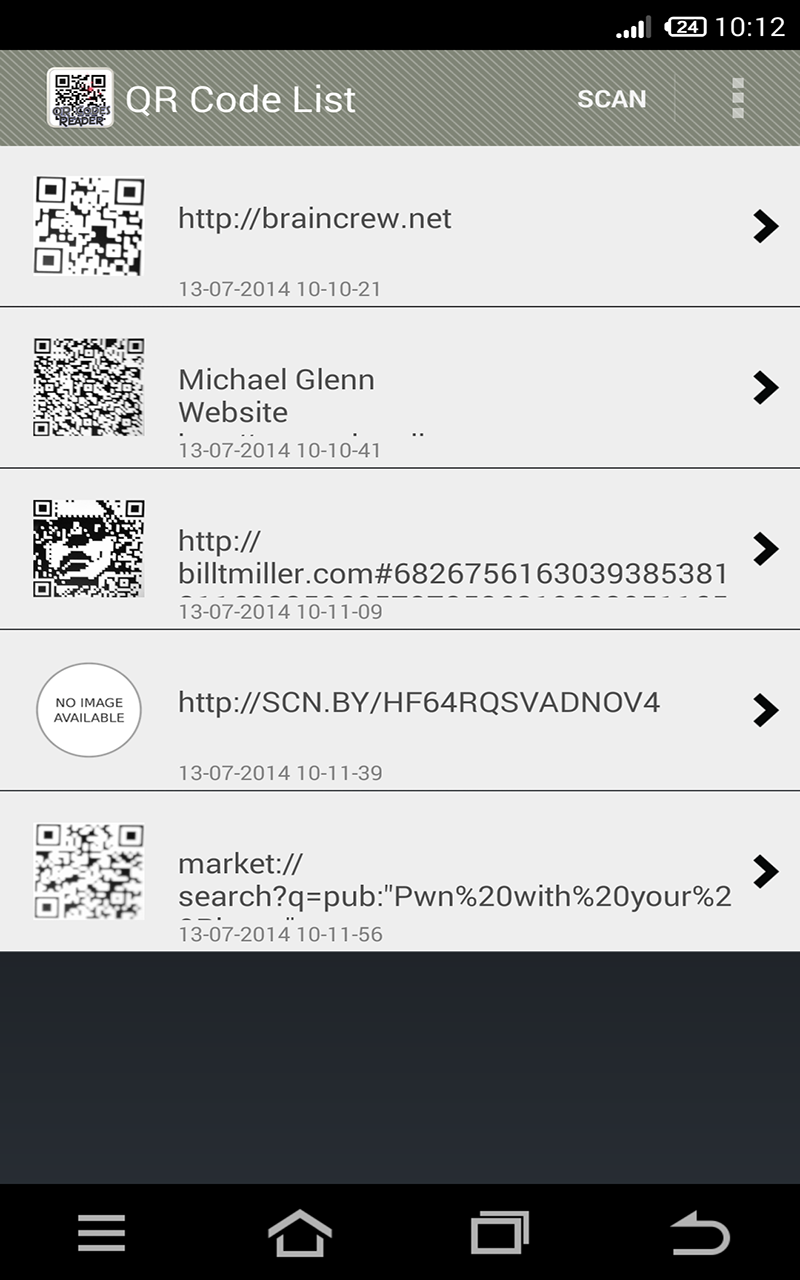 QR Code Scanner and Barcode Scanner:www.amazon.com:Appstore for Android