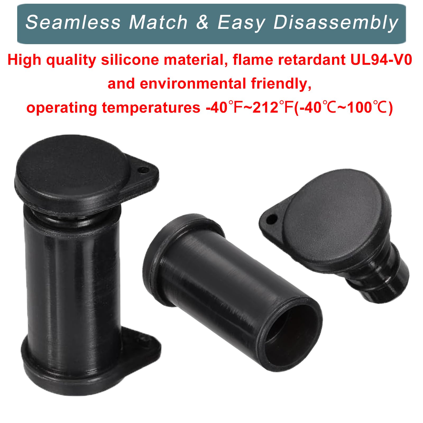 Snapklik.com : KarlKers Solar Connector Caps, IP67 Solar Panel ...