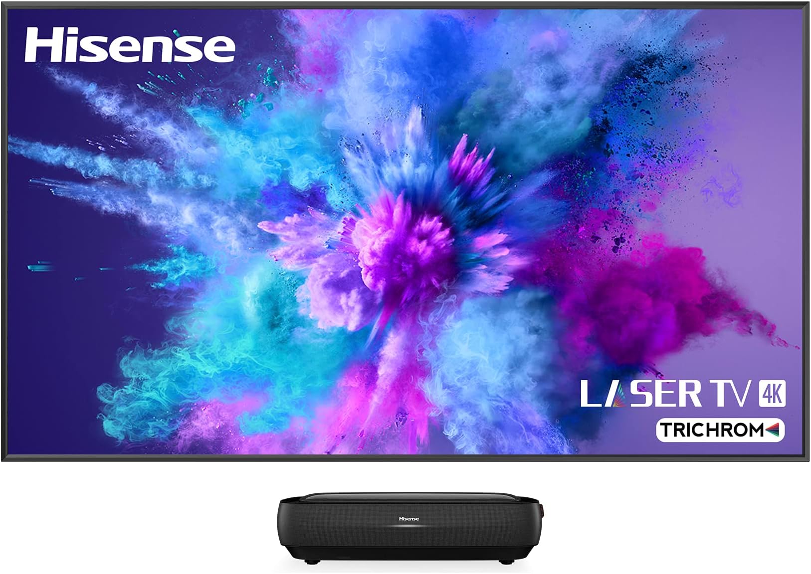Amazon.com: Hisense 120L5H Laser TV Ultra Short Throw Projector with ...