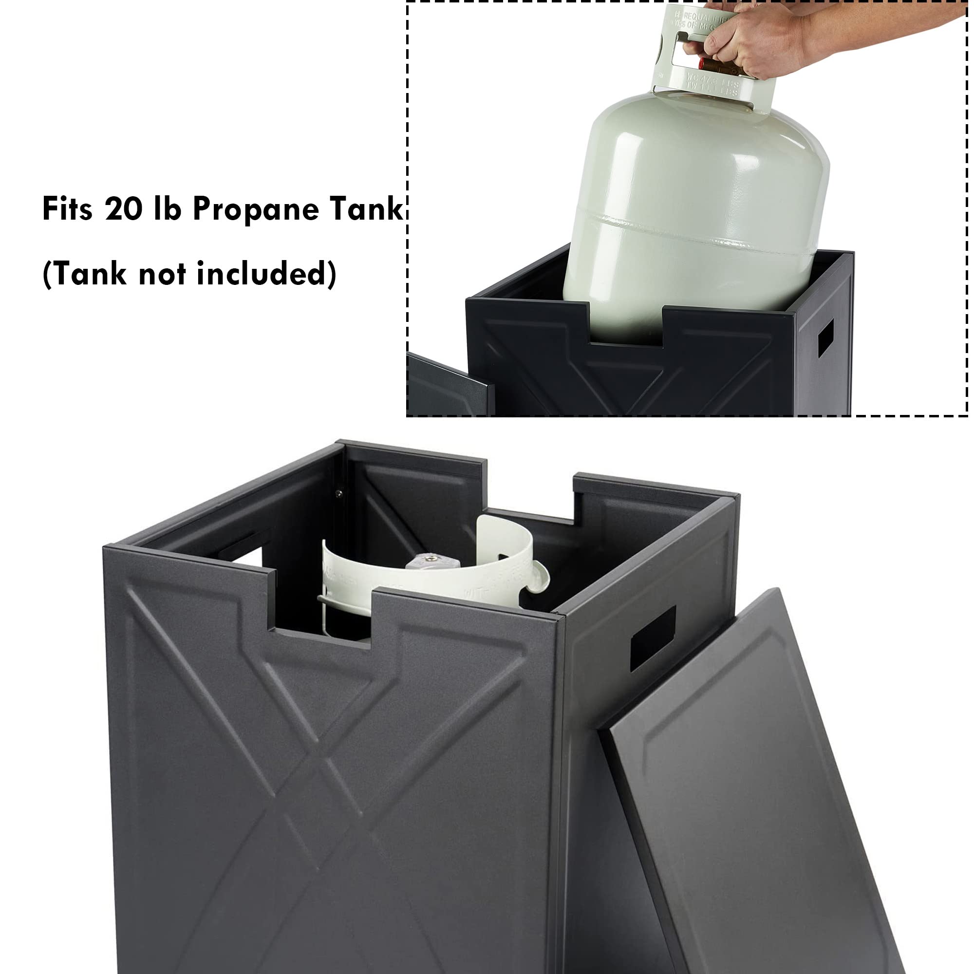 Snapklik.com : BAIDE HOME Propane Tank Cover, Propane Tank Storage ...