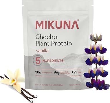Amazon.com: Mikuna Vegan Protein Powder (Vanilla, 15 Servings) - Plant ...