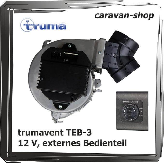 truma trumavent Gebläse TEB-3 12 V für Warmluftverteilung Heizung S ...