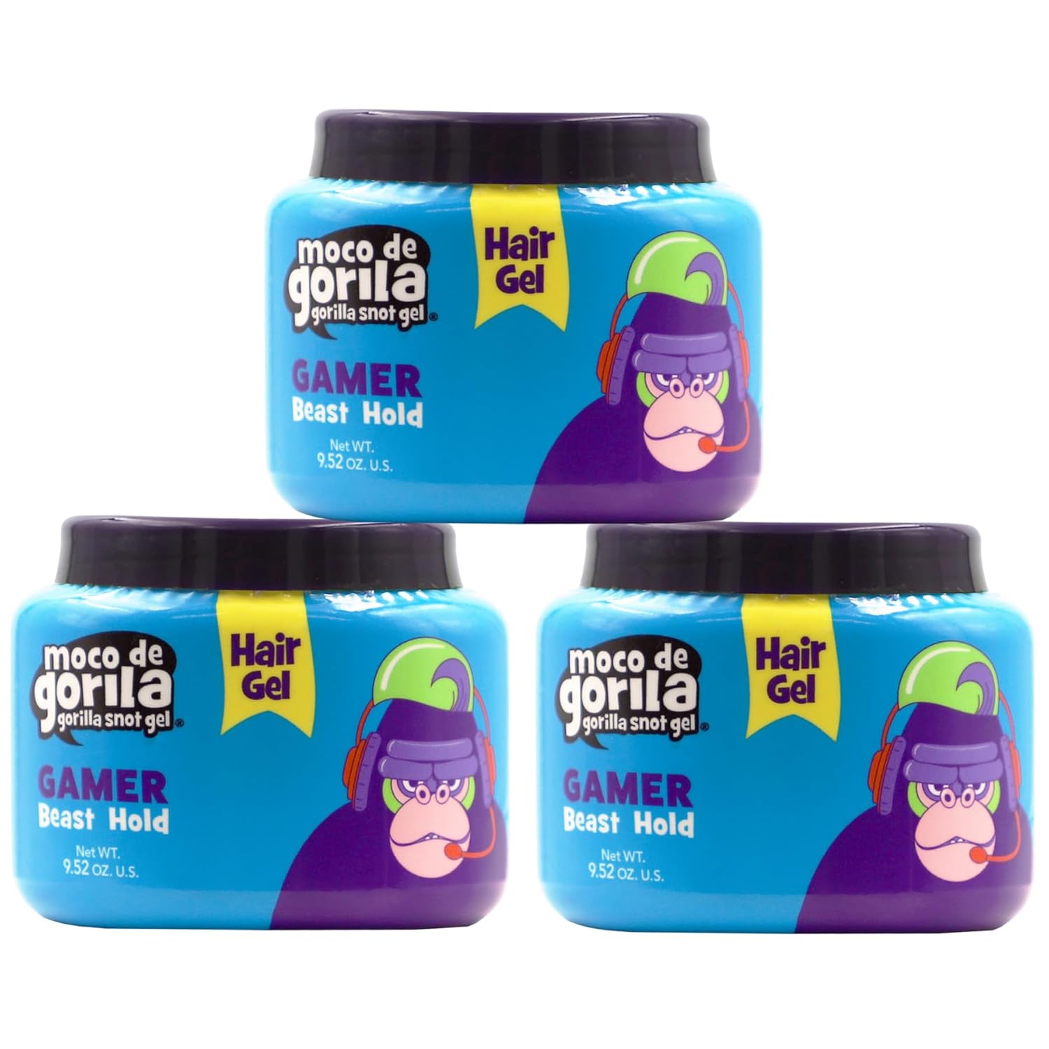Amazon.com : Moco de Gorila Gamer, Hair Styling Gel, Gives your ...