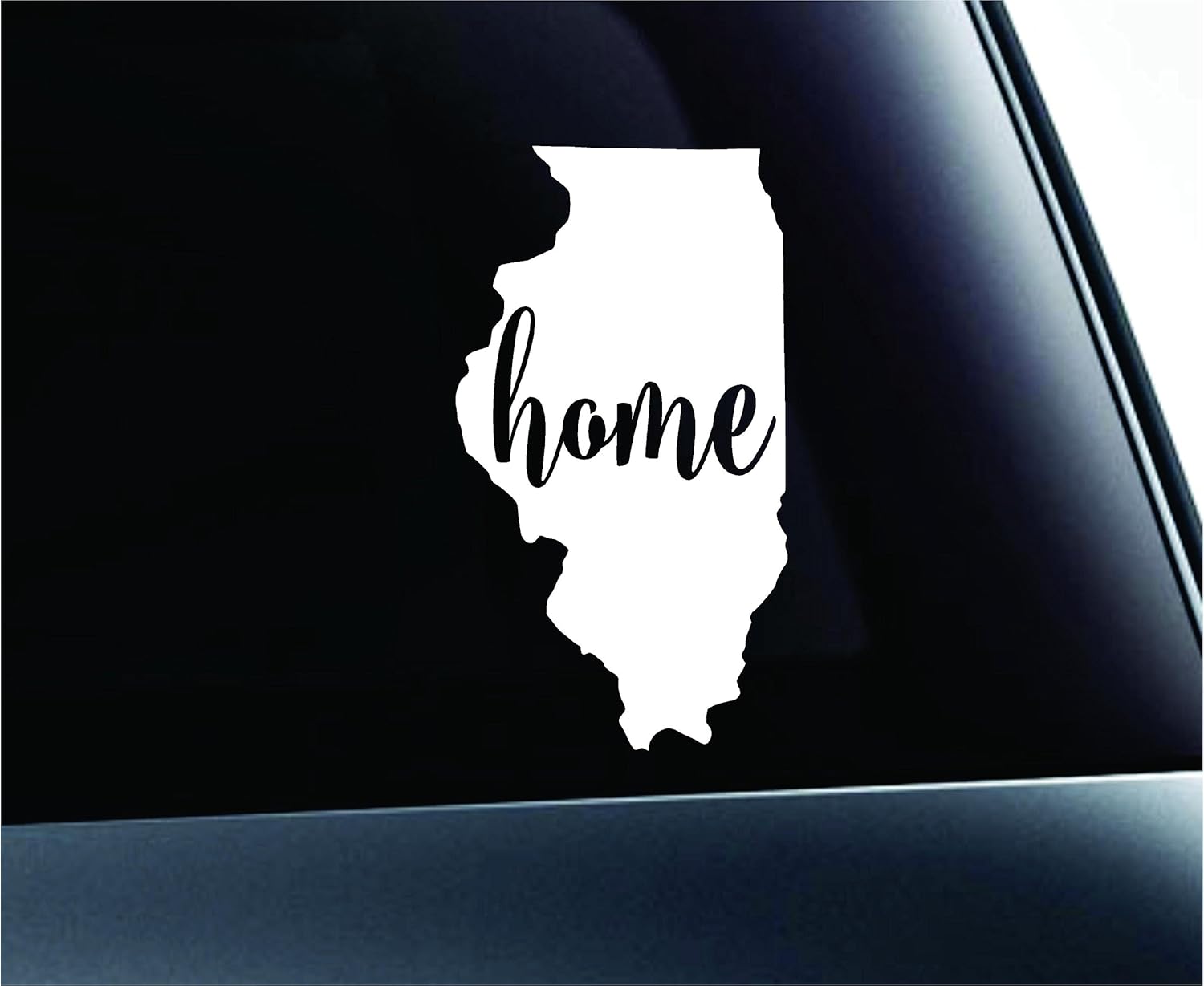Amazon.com: #3 Home Illinois State Springfield Symbol Sticker Decal Car ...