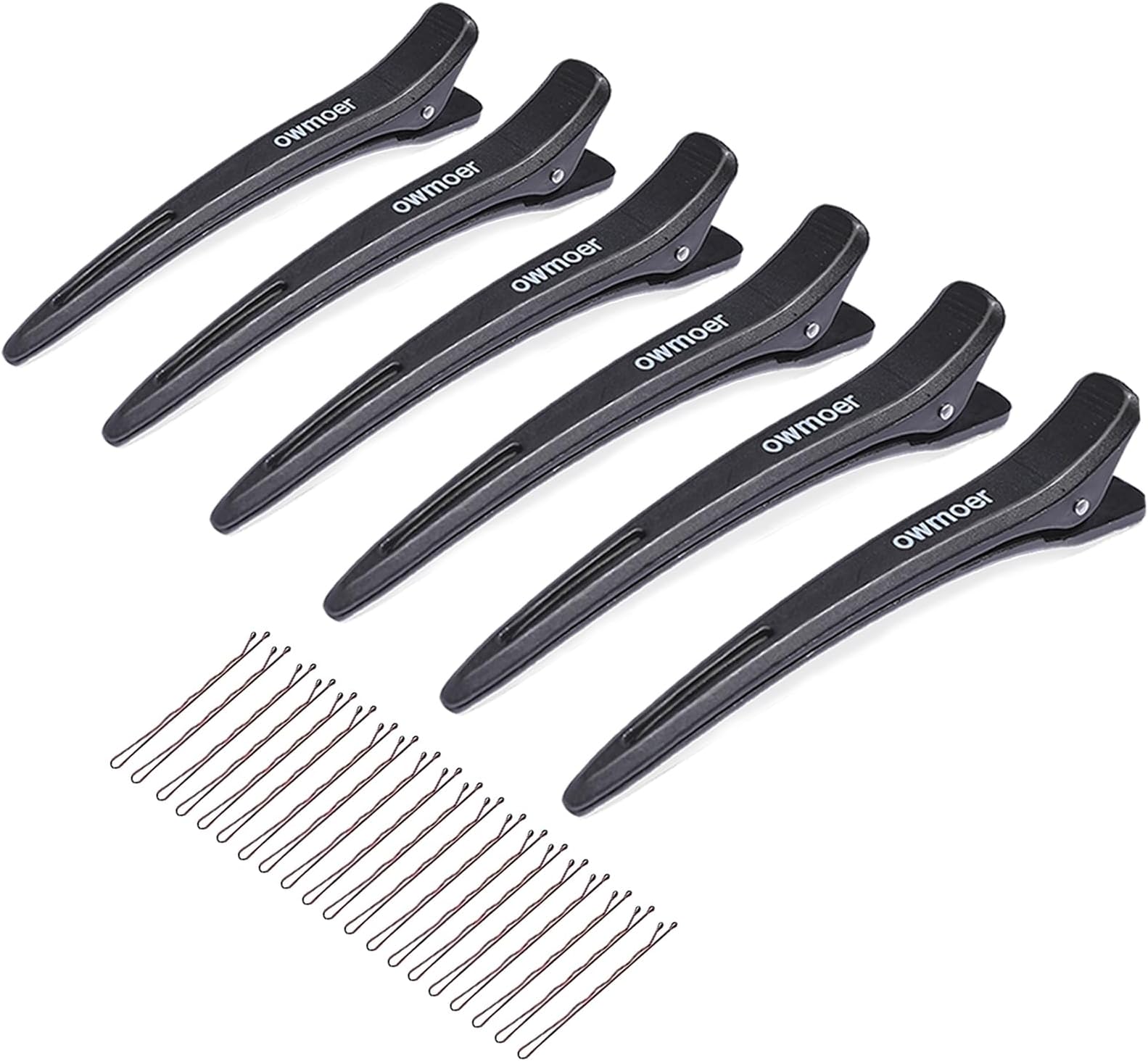 Amazon.com : XTIIEED 6 Pack Professional Hair Clips for Styling ...