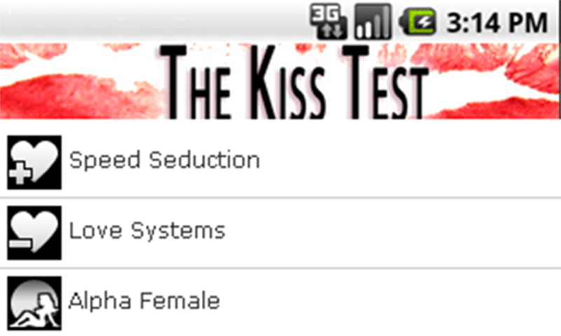 The Kiss Test - App on Amazon Appstore
