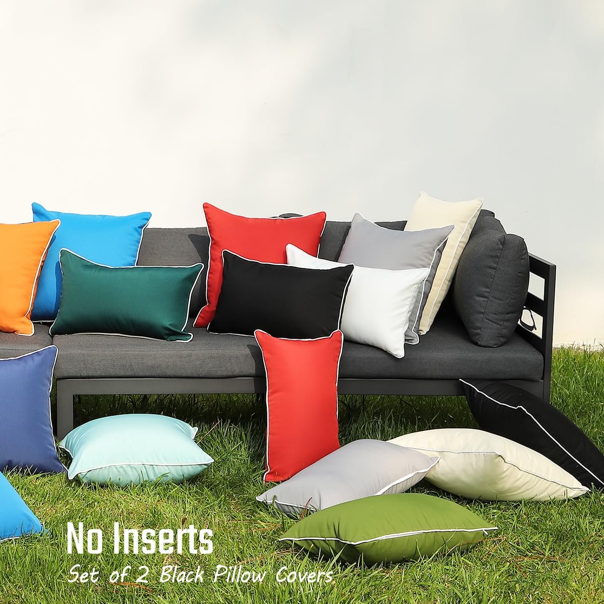 Snapklik.com : JOJOGOGO Black Outdoor Waterproof Sun Fade Resistant ...
