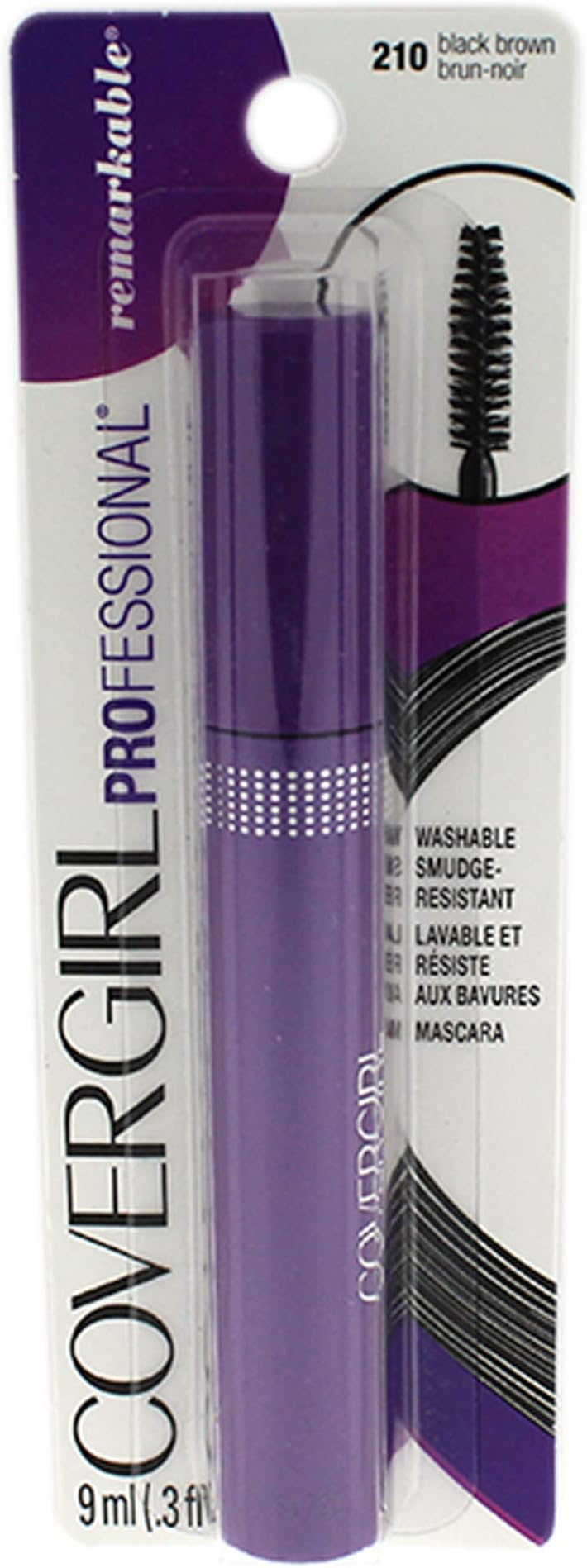 Amazon.com : COVERGIRL Professional & Remarkable Mascara Black Brown ...