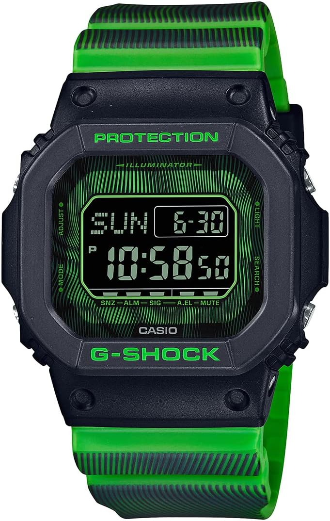 Casio G-Shock Digital Multicolour Dial Men DW-D5600TD-3DR (G1325 ...