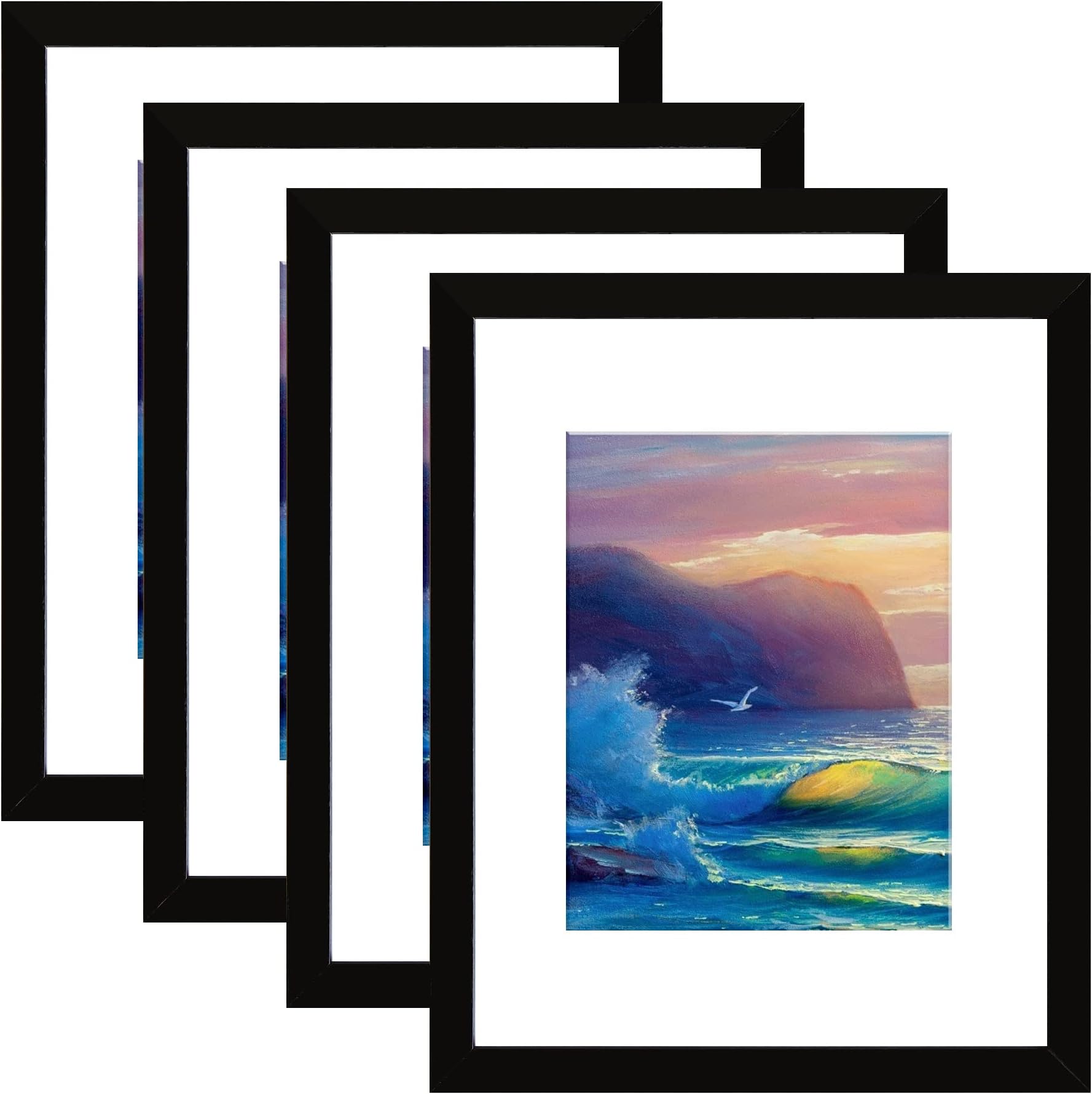 Amazon.com - A PLUS MAX White 16x20 Picture Frame Set of 8,Display ...