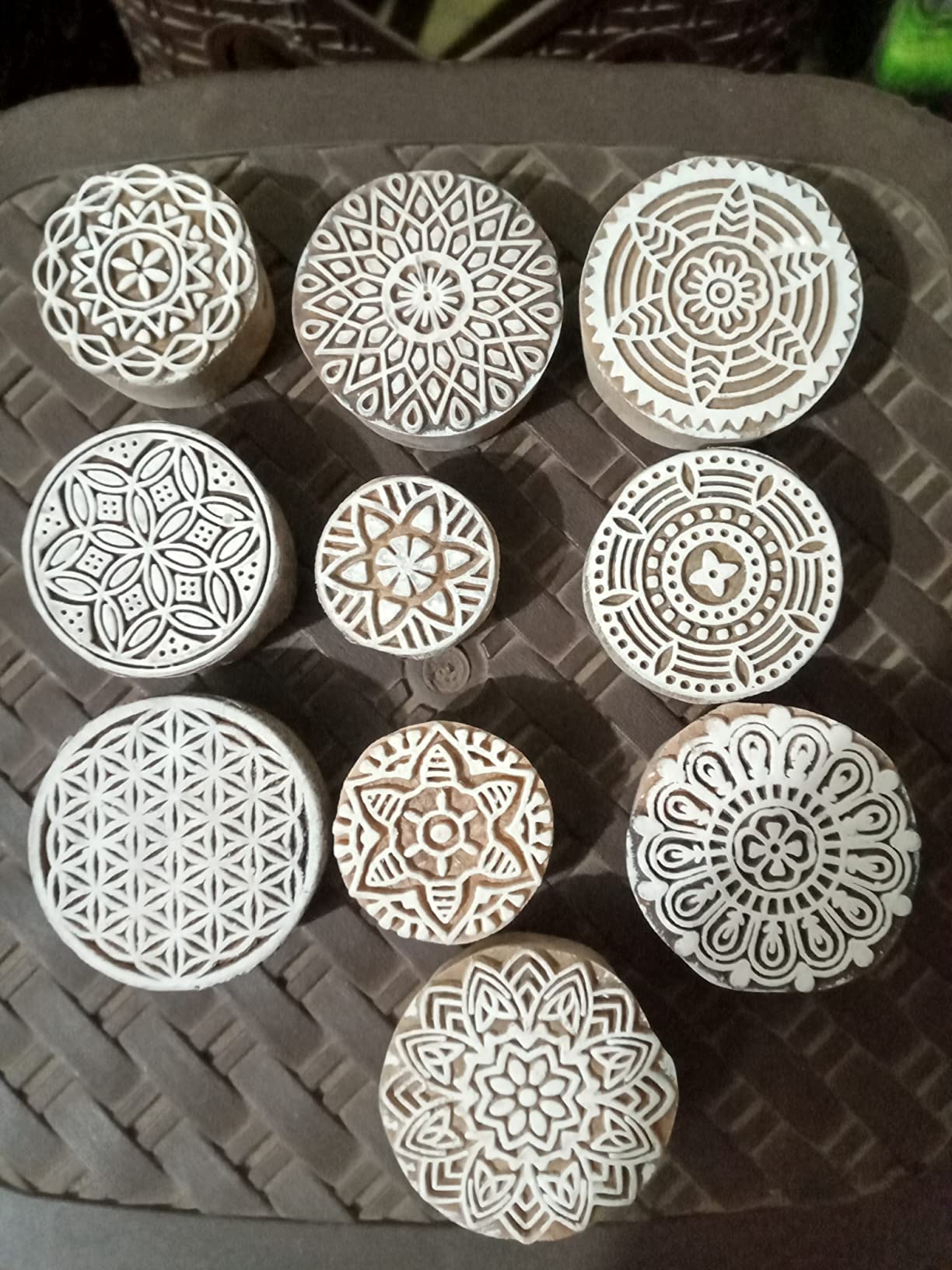 Mohini Handicraft Wooden Craft Block Print Wood Stamps | Block Printing ...