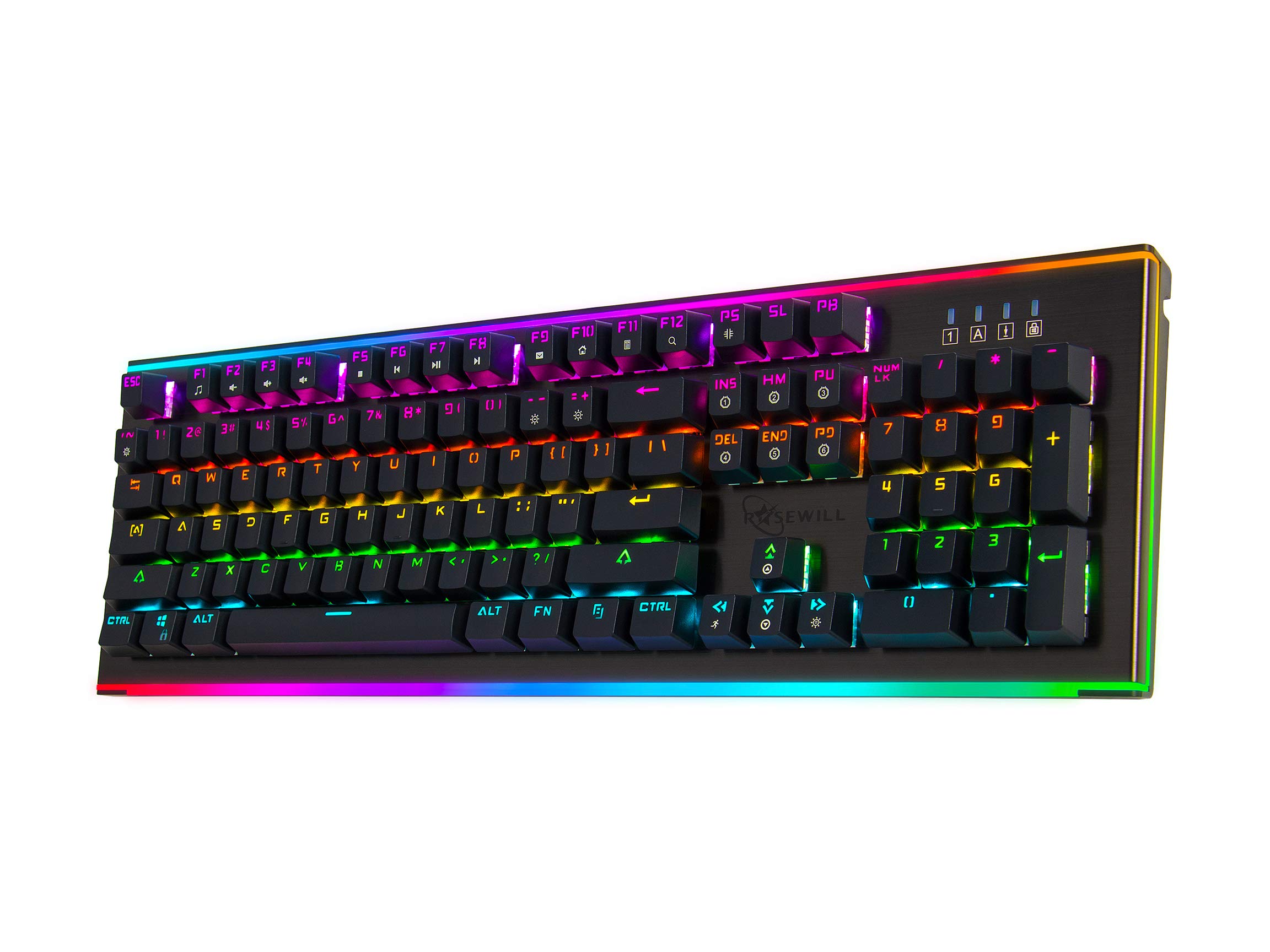 Snapklik.com : Rosewill Mechanical Gaming Keyboard, 19 RGB Backlit ...