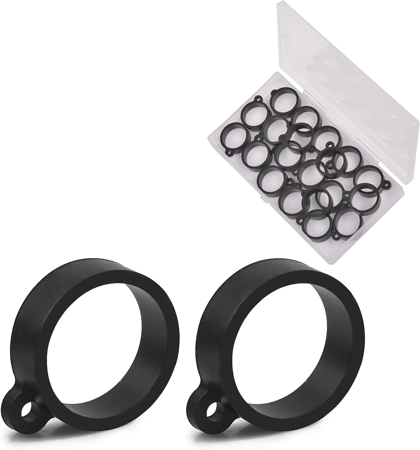 Amazon.com : Fishing Rod Hook Keeper Fish Lure Bait Holders with 2 Size ...