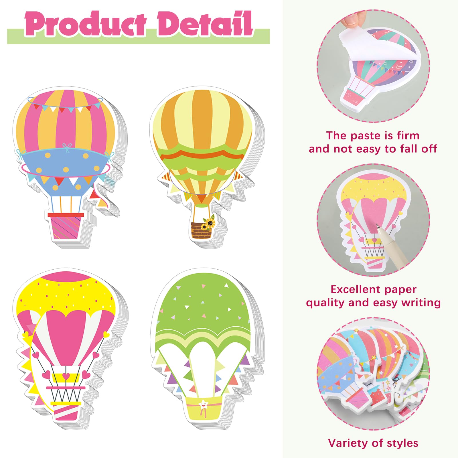 Hot Air Balloon Writing Paper