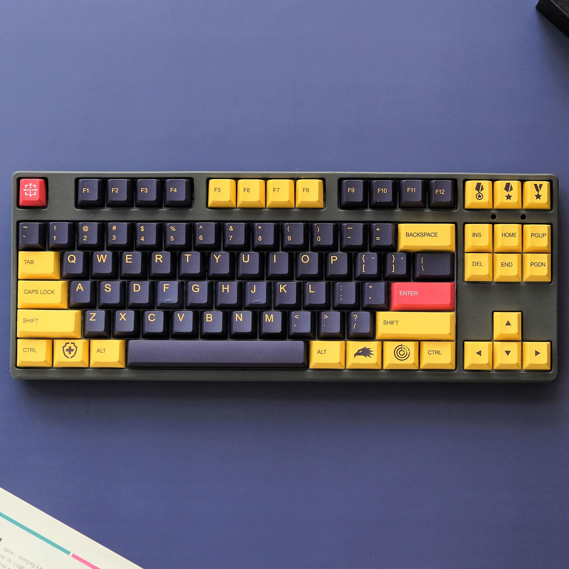 Buy PBT Cherry Profile 163 Keys keycap Set Dye Sublimation ANSI Layout ...