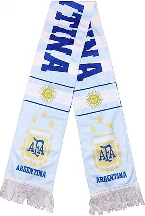 Amazon.com: 2-pack Of Soccer National Team Scarves,Soccer Fans Souvenir ...