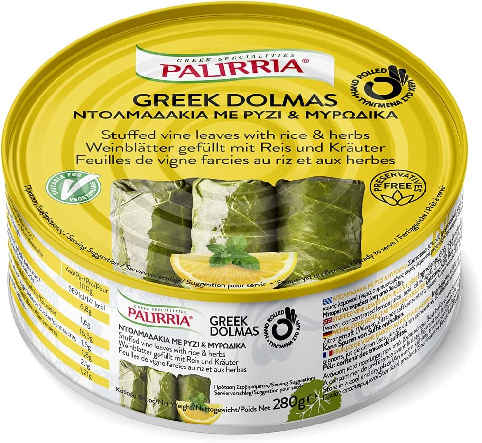 Amazon.com : Palirria "Ready to Eat" Greek Style Eggplants in Onion and ...