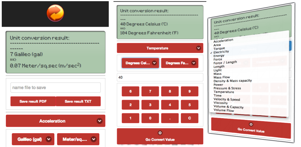 Metric Conversions Calculator:Amazon.de:Appstore for Android