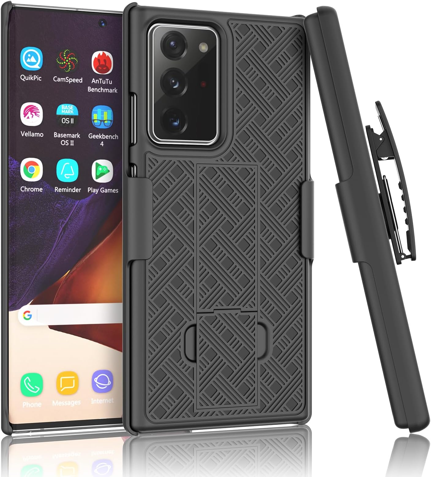 Amazon.com: Encased Galaxy Note 20 Ultra Belt Clip Case (2020 DuraClip ...