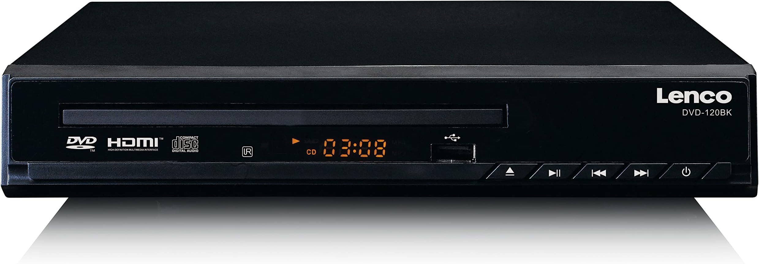 Lenco DVD-120 DVD-Player - HDMI und SCART Anschluss - USB Wiedergabe ...