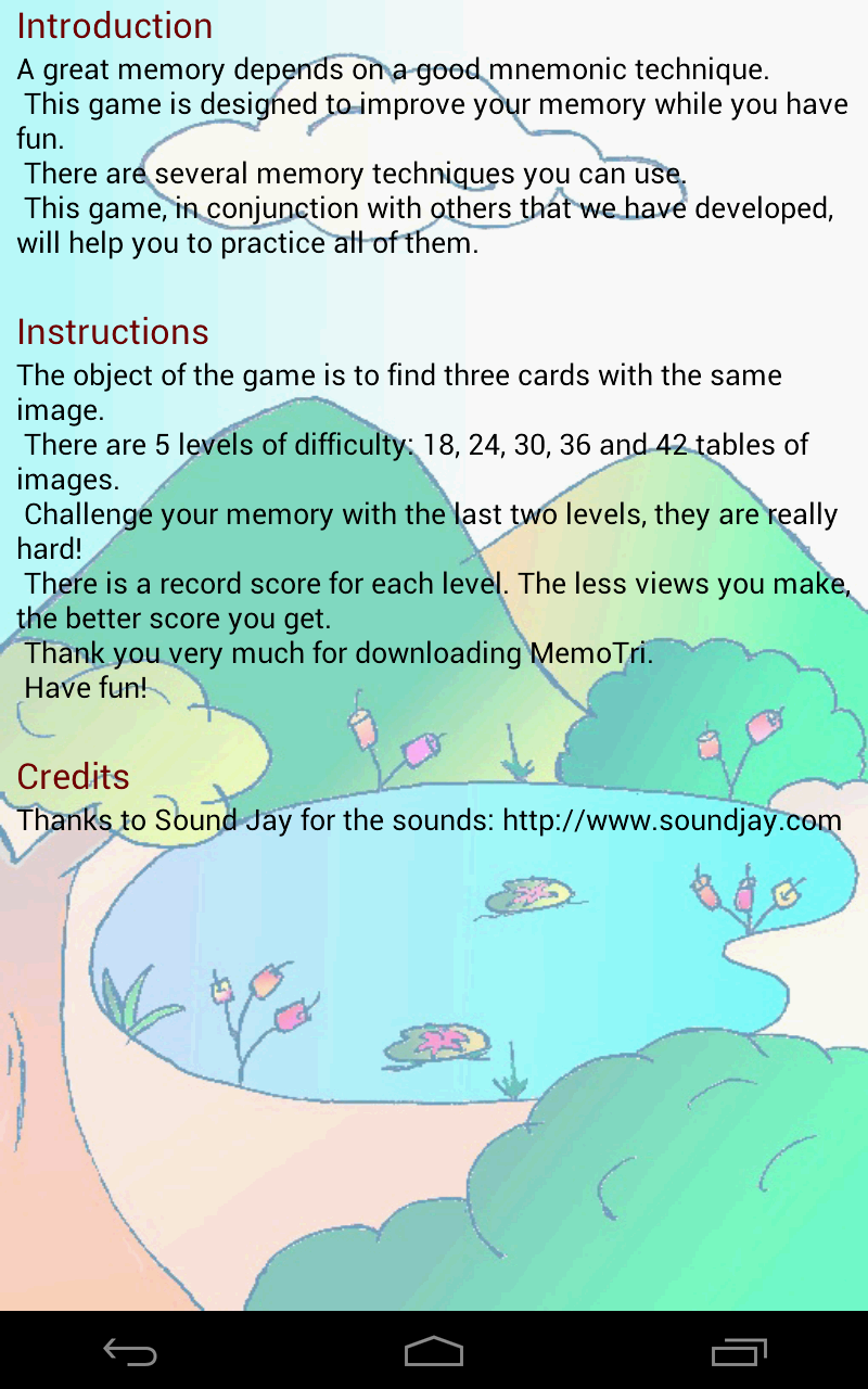 MemoTri. Memory challenge game:Amazon.com:Appstore for Android