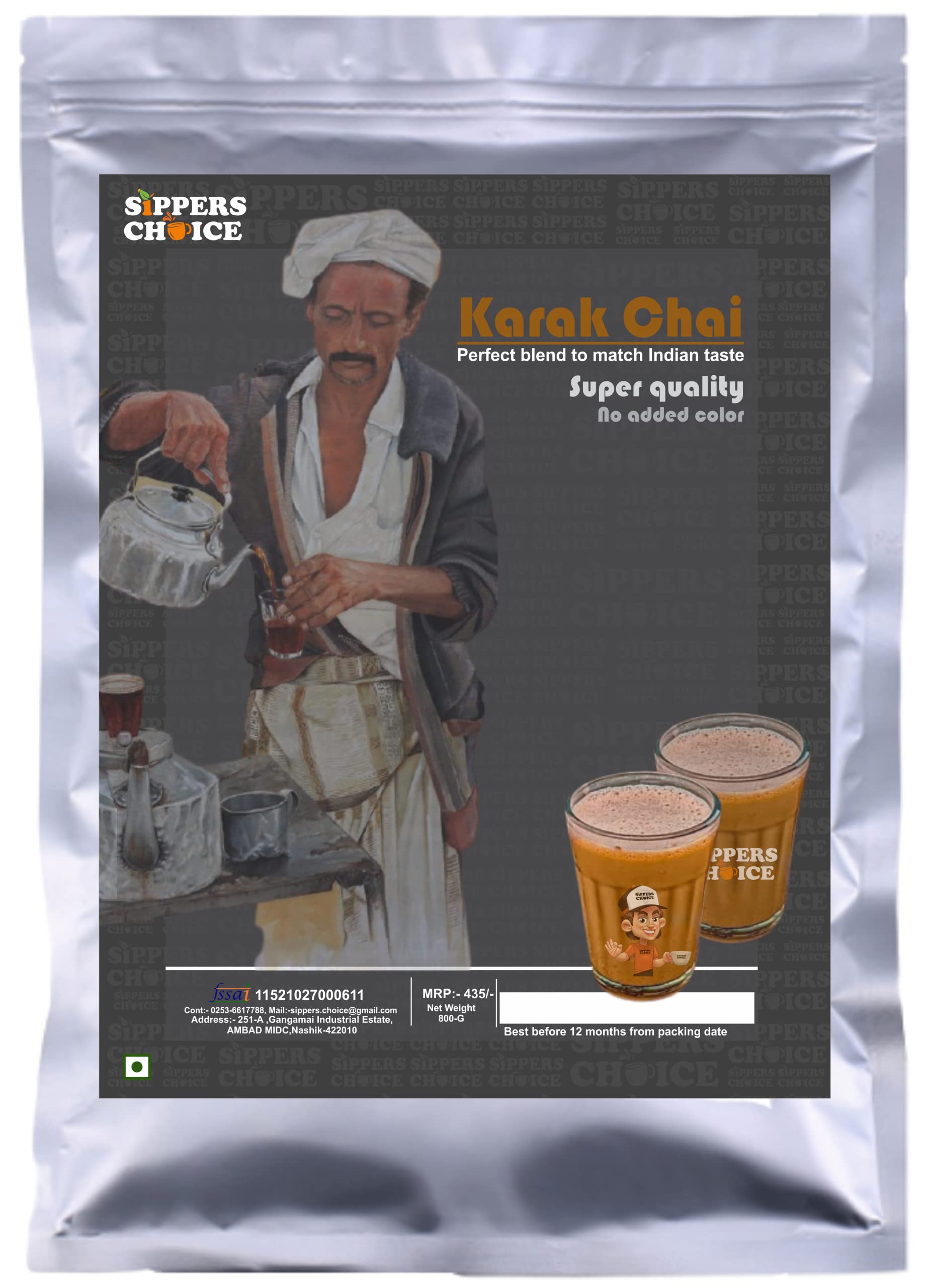 Buy Karak Chai -Indian Strong Chai from the Best Chosen Leaves, Rich in ...