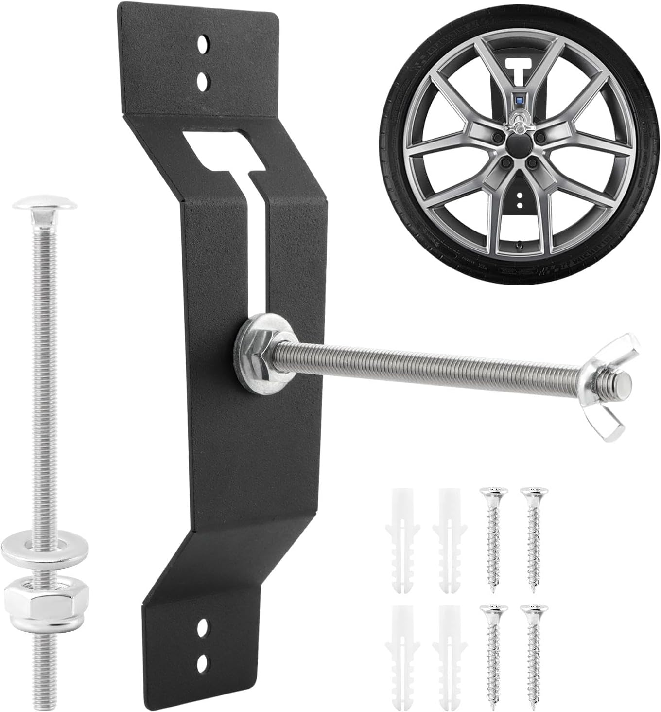 Amazon.com: lcusepu Wall Mount Trailer Spare Tire Mount for Utility ...