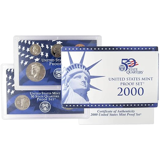 2000 S US Mint Proof Set Original Government Packaging at Amazon's ...
