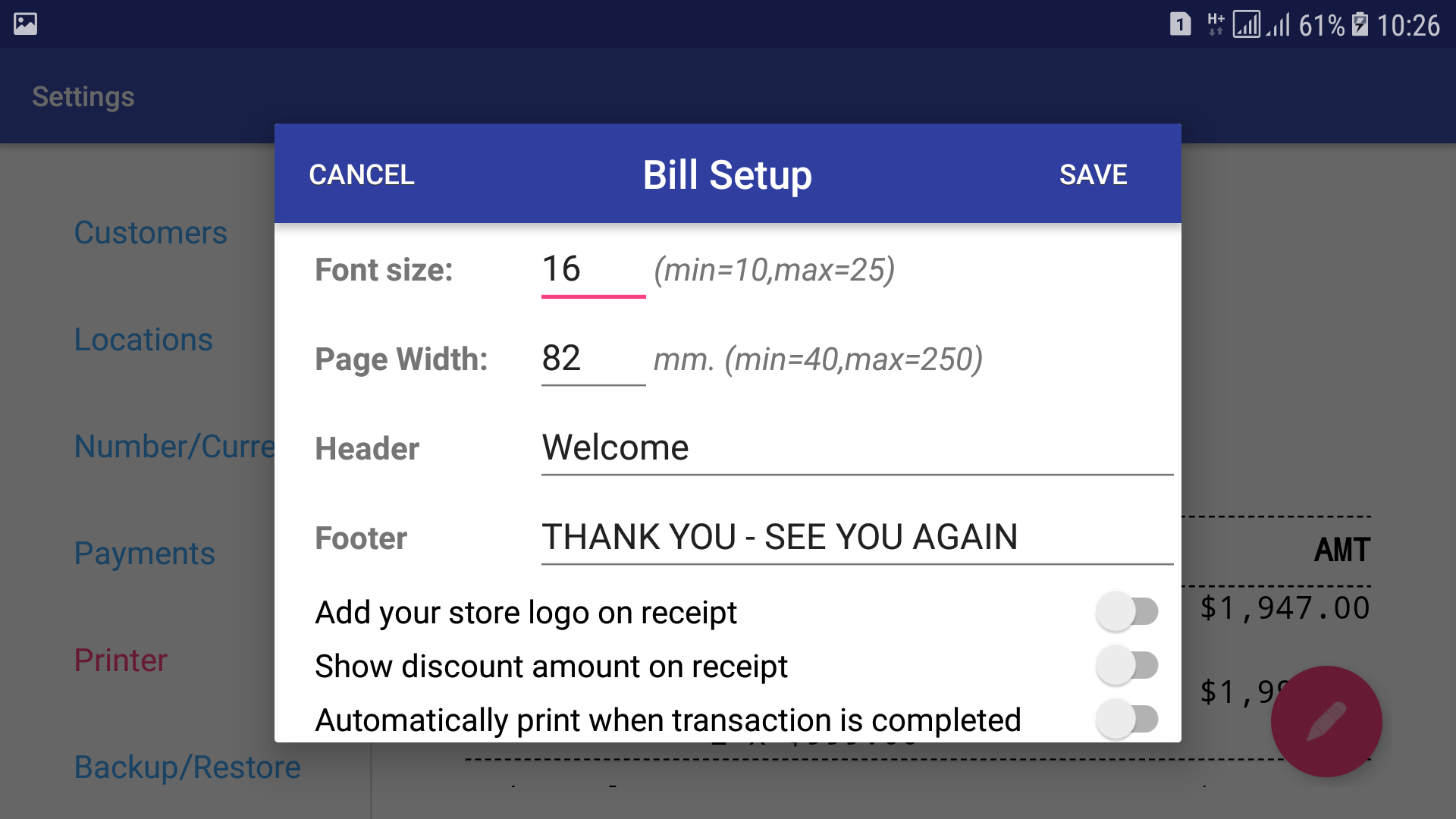 Instant Cash Register Pro - App on the Amazon Appstore