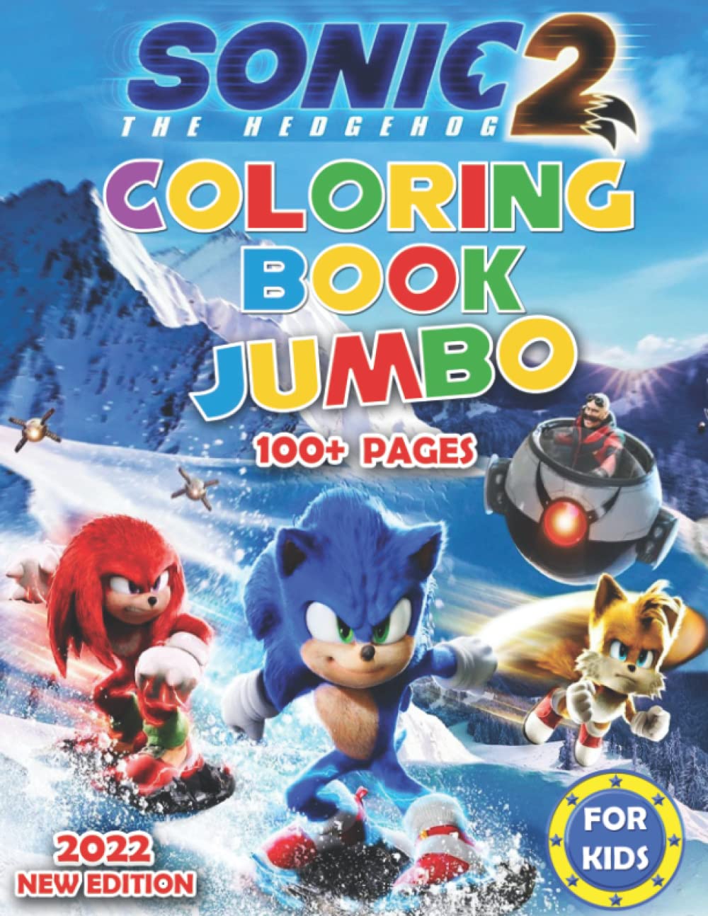Buy Sónic the Hedgehog 2 Coloring Book: (2022 New Edition) Sónic ...