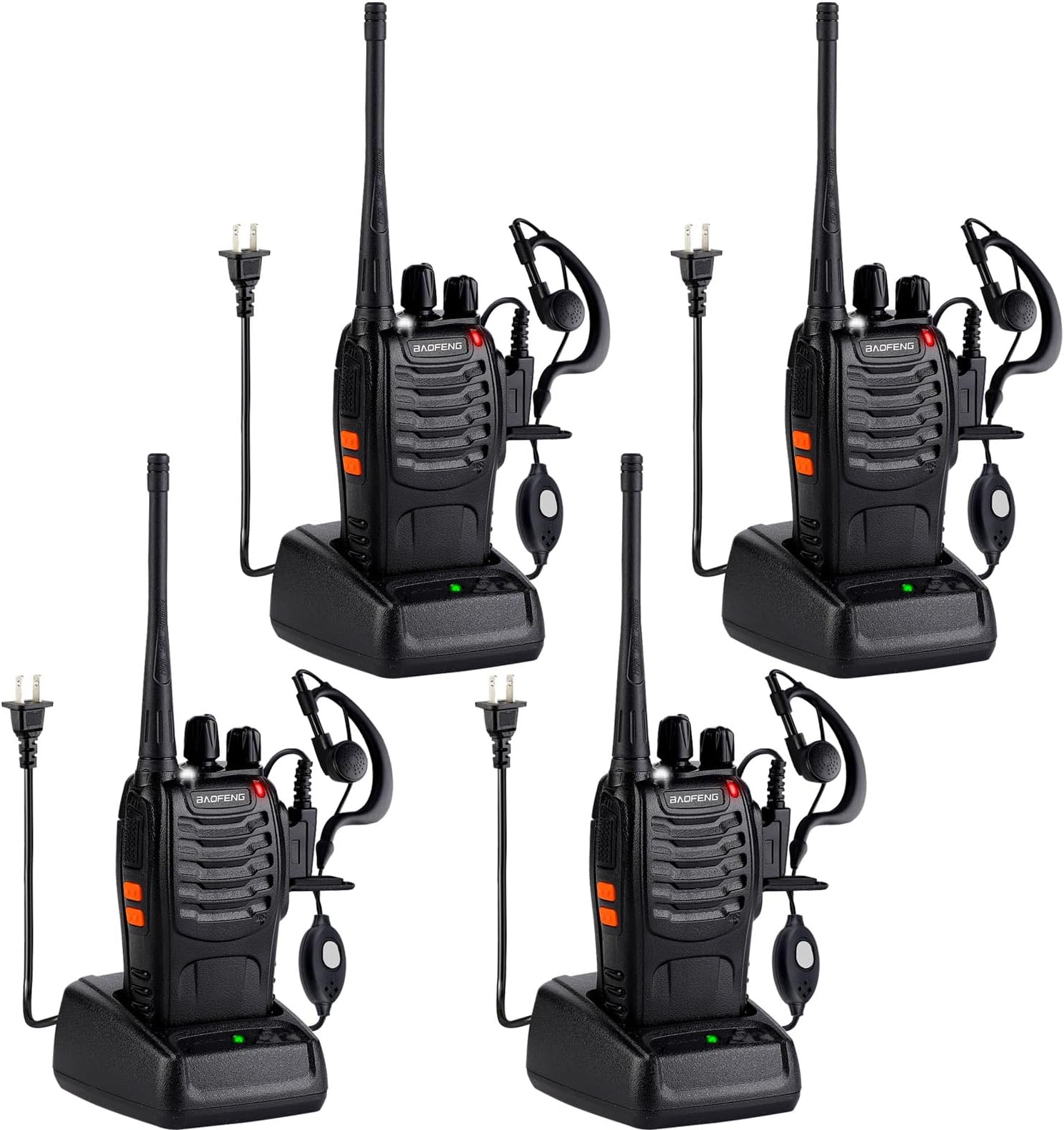 Amazon.com: Baofeng Walkie Talkies bf-888s Long Range Two-Way Radios ...