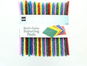 Amazon.com: Multi-Color Scouring Pads : Health & Household