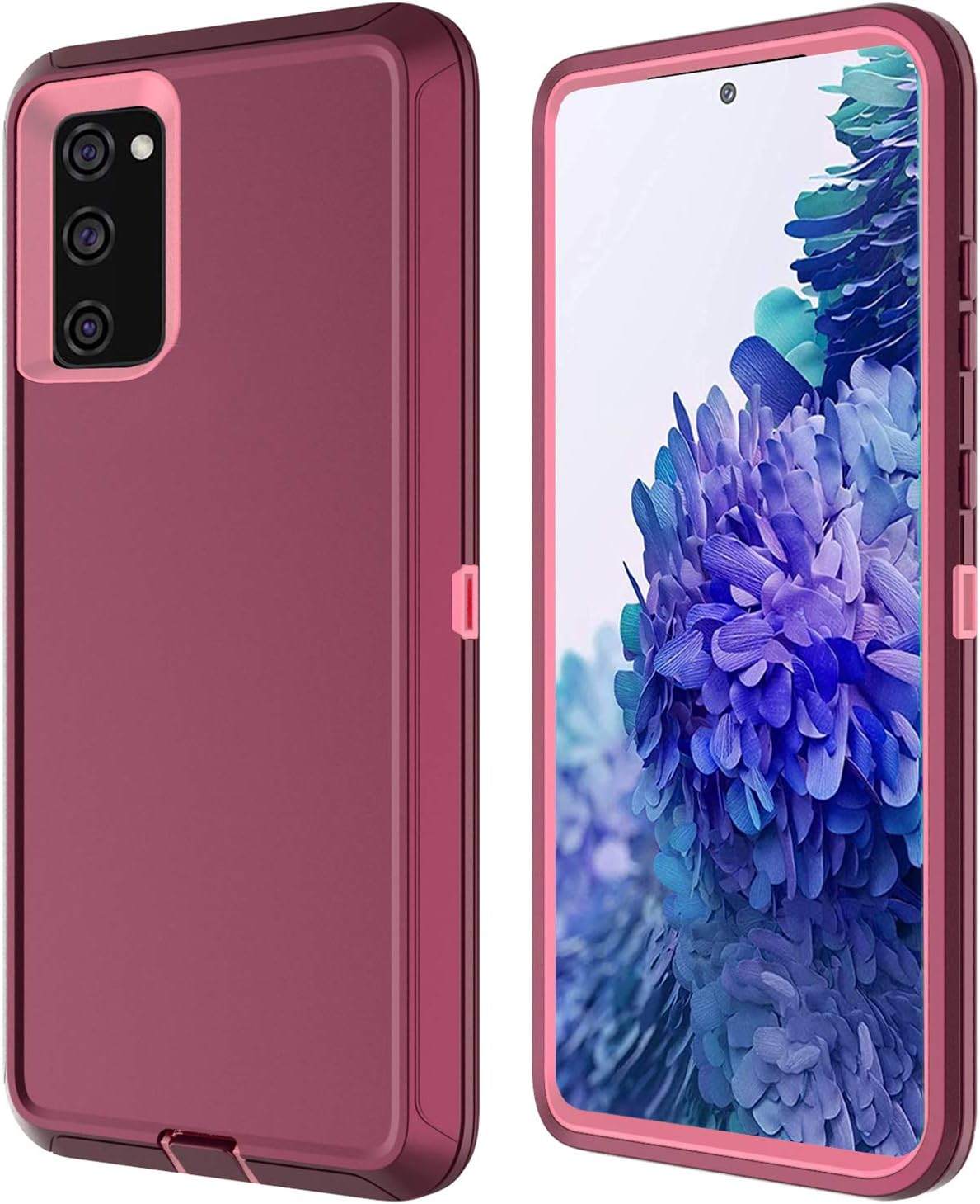 Amazon.com: Annymall Galaxy S20 FE Cover, with Screen Protector S20 FE ...