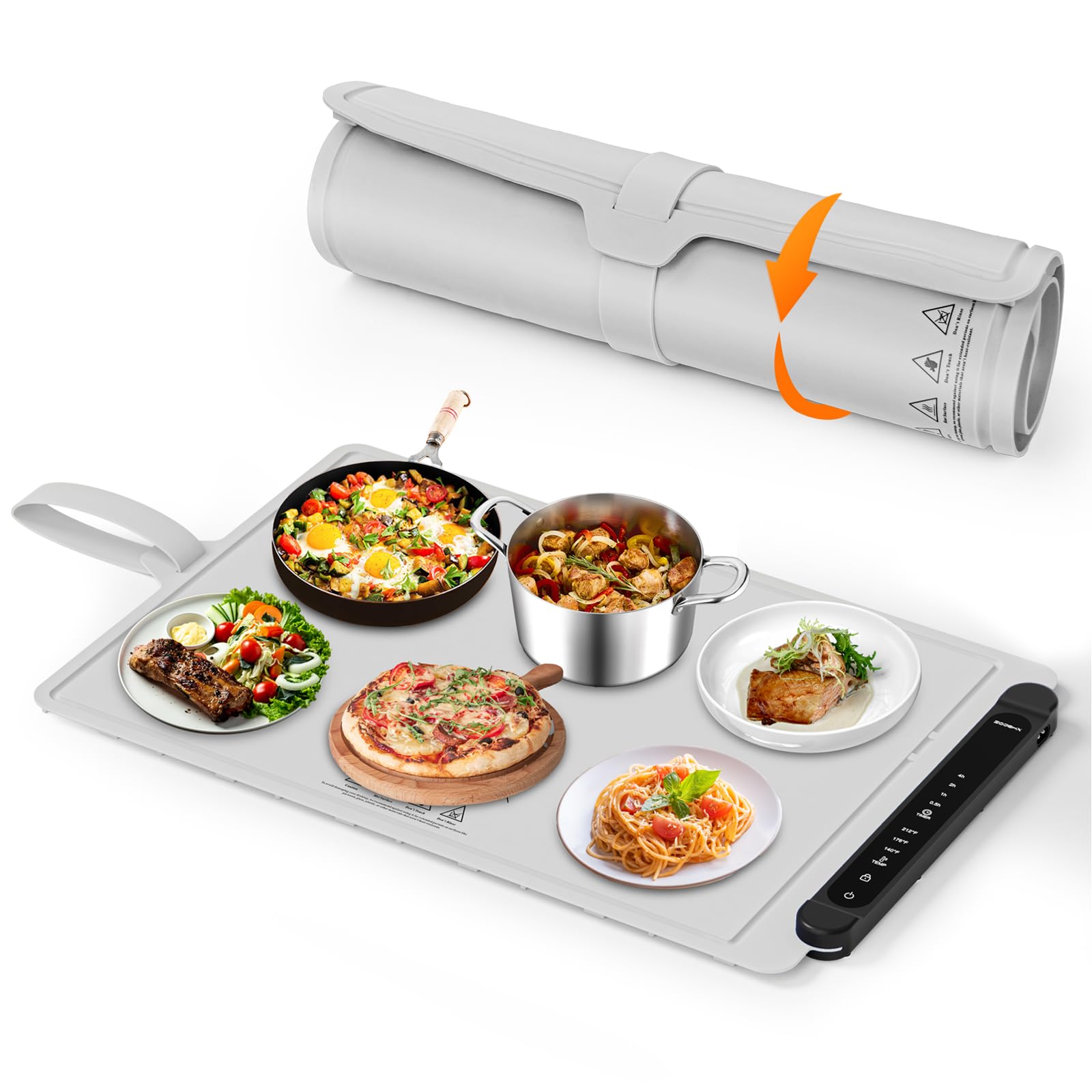 Amazon.com: Warming Trays for Buffets Party - Warming Mat for Food ...