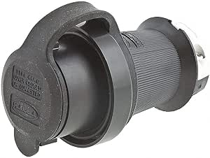 Hubbell Kellems Watertight Locking Plug, 30 Amps, 480VAC Voltage, NEMA ...