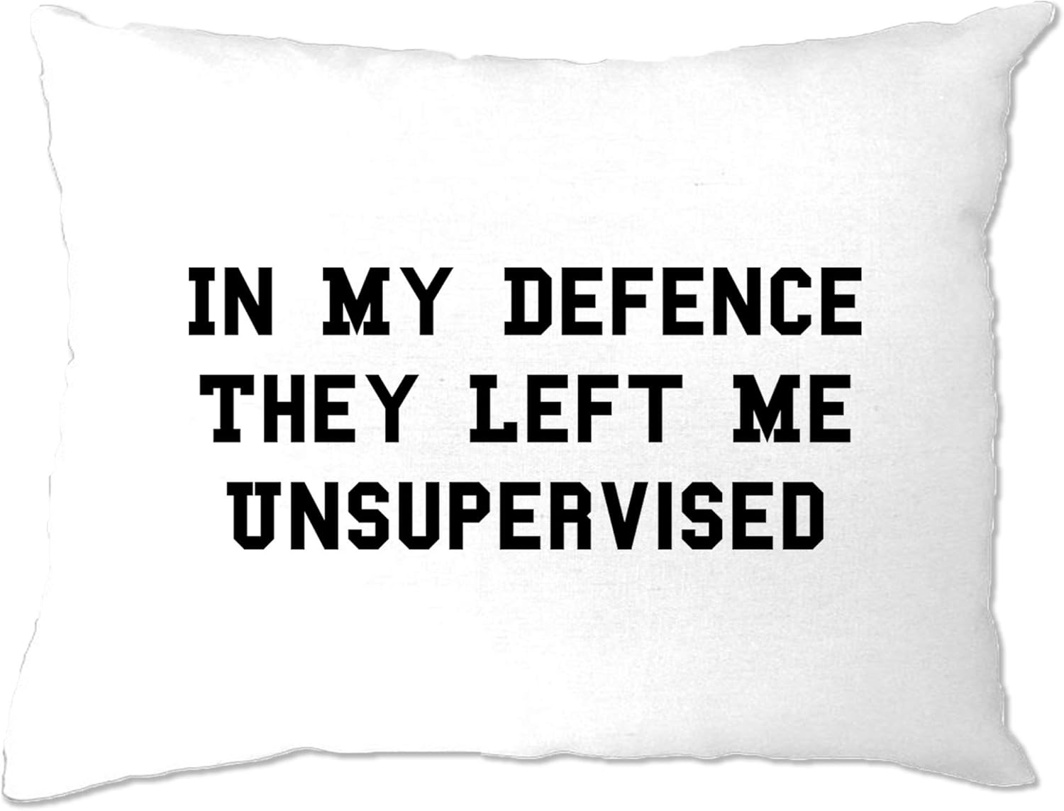 Amazon.com: Tim And Ted in My Defense They Left Me Unsupervised Pillow ...